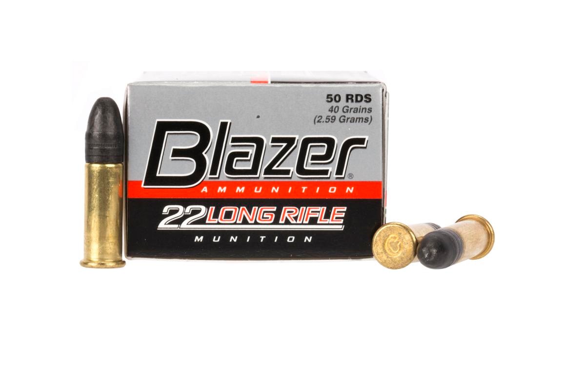 CCI Blazer 22 LR 40gr Lead Round Nose Ammo - Box of 50 0021