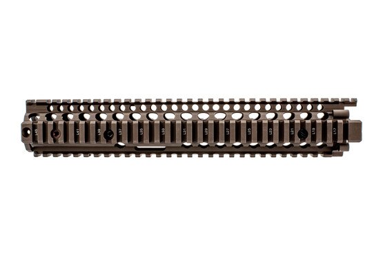 Daniel Defense M4A1 RIS II Quad Rail Handguard - FDE - 12.25"