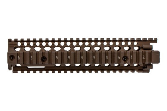 Daniel Defense MK18 RIS II Quad Rail Handguard - Flat Dark Earth - 9.55"