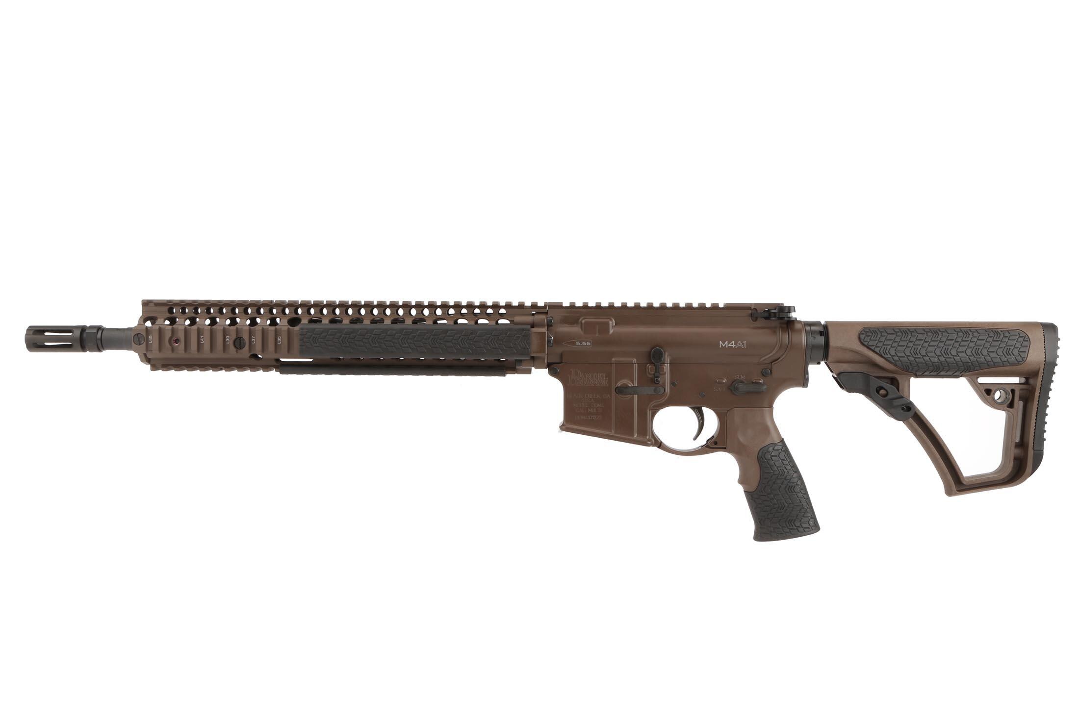 Daniel Defense 14.5" 5.56 M4A1 Rifle with 12.25" M4A1 RIS II and Pinned ...