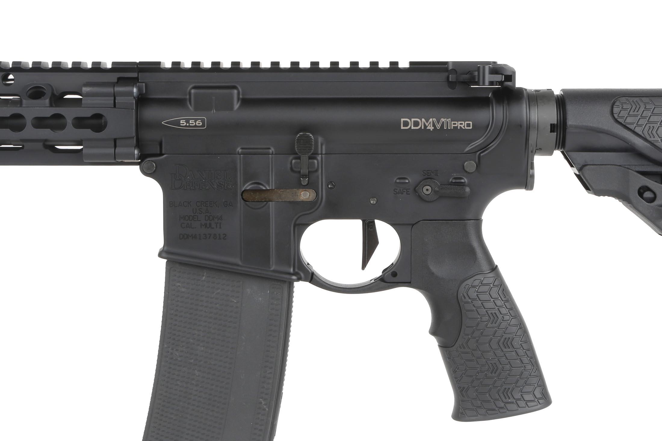 Daniel Defense 18" 5.56 DDM4v11 PRO Rifle with 15" DD SLiM KeyMod Rail ...