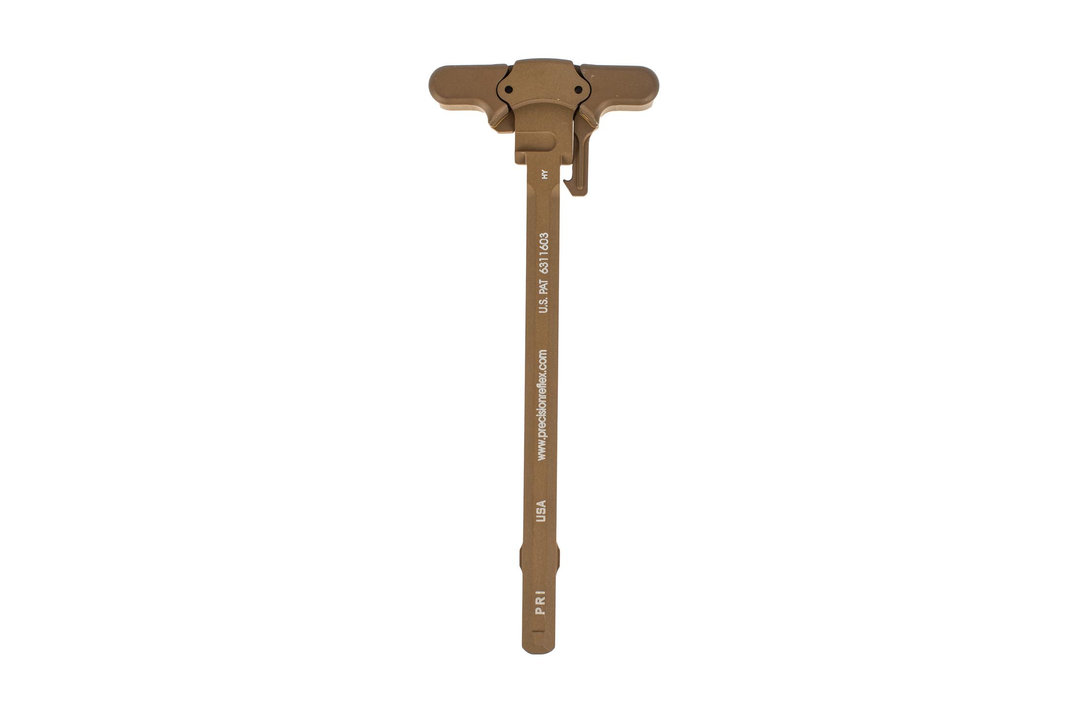 PRI Ambidextrous Gas Buster Charging Handle - Standard Latch - FDE 05 ...