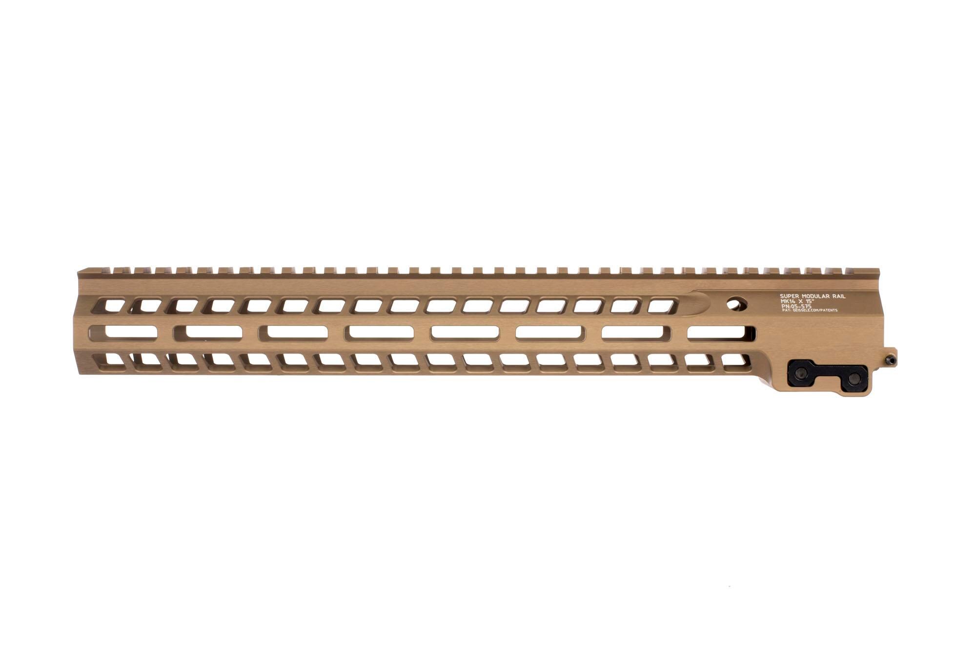 Geissele Automatics Super Modular MK14 15" Rail Handguard - M-LOK ...