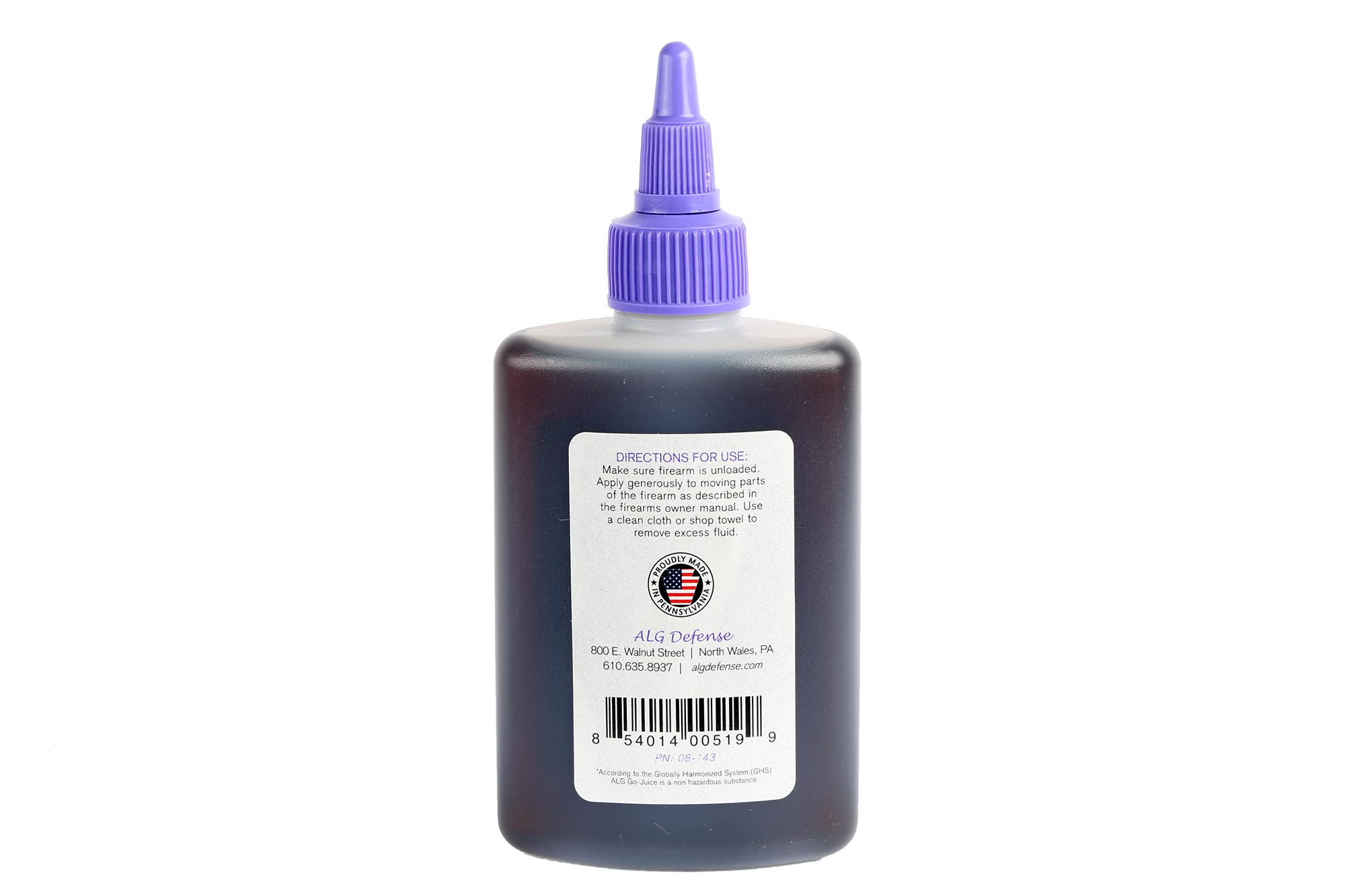 ALG Go-Juice Firearm Lubricant 4 oz Bottle 08-143