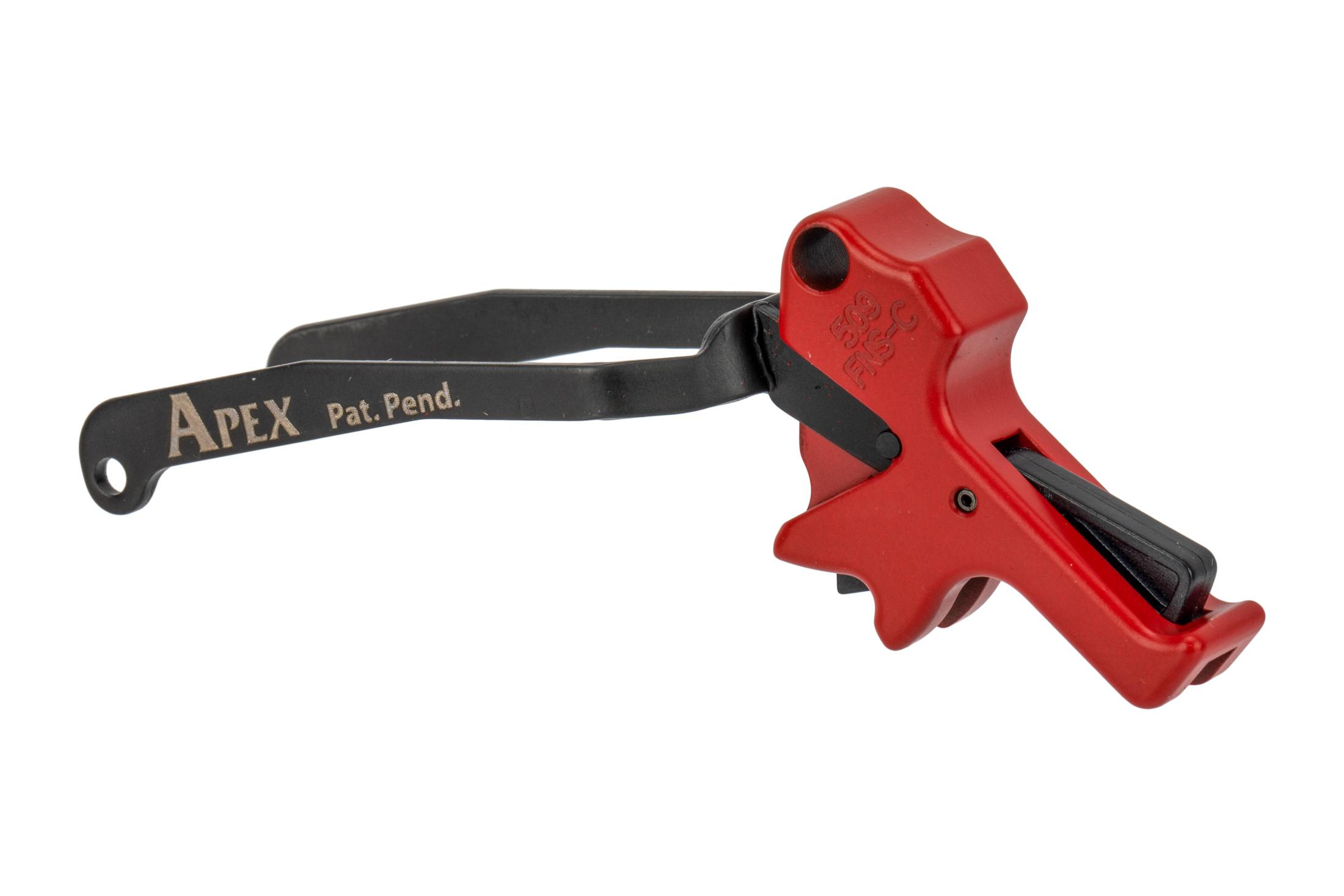 Apex Tactical FN 509 Action Enhancement Trigger Kit - Red 119-155 Apex Tactical FN 509 Action Enhancement Trigger Kit - Red 119-155