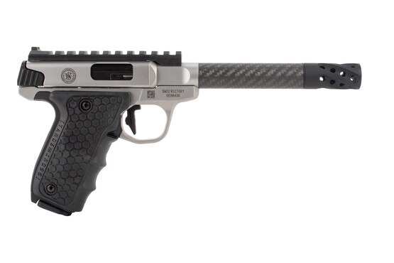 Smith & Wesson SW22 Victory 22lr Rimfire Pistol - Carbon Fiber Barrel