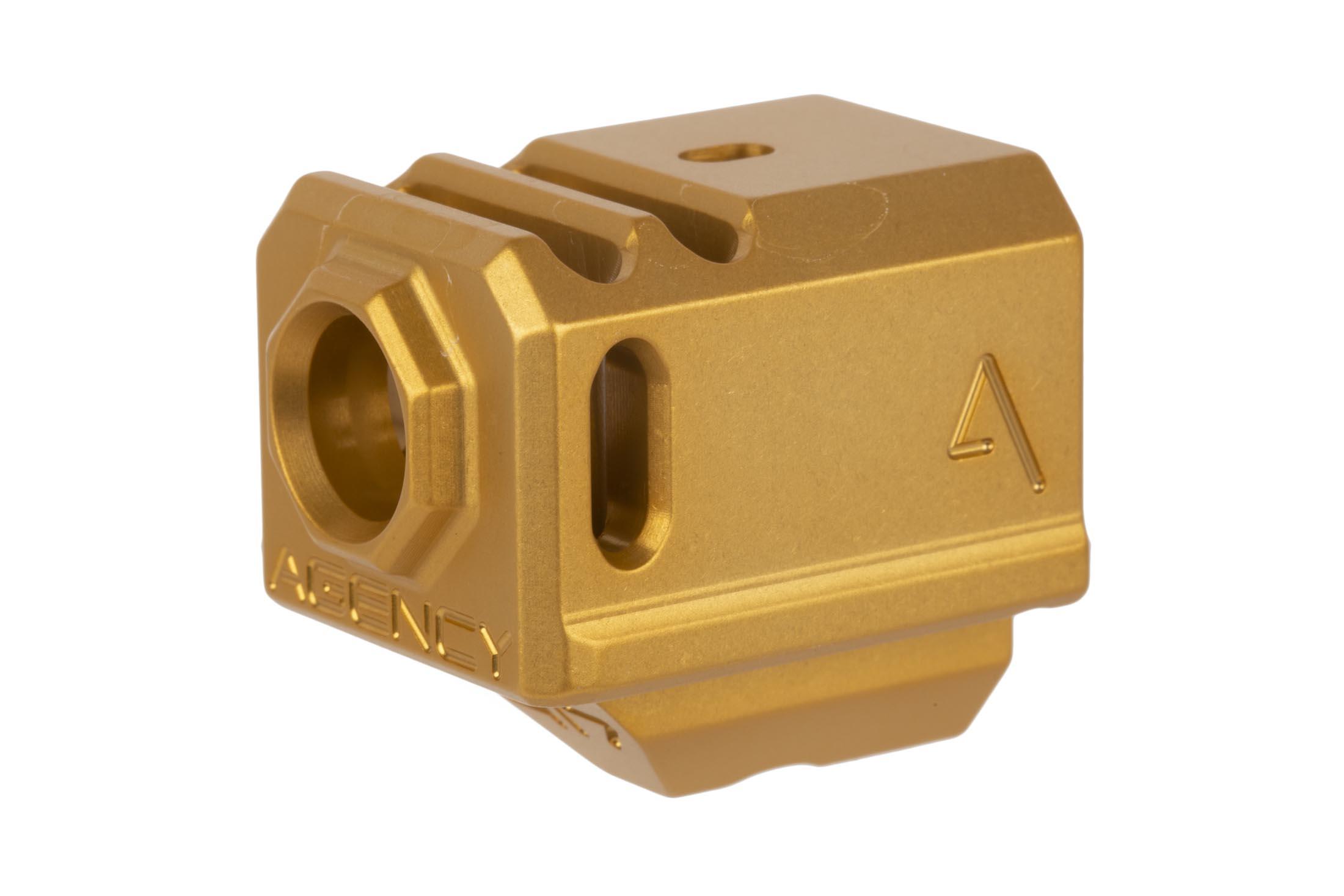 Agency Arms 417 Glock Compensator 17/19/34 Gen3 - Gold 417-3-GLD