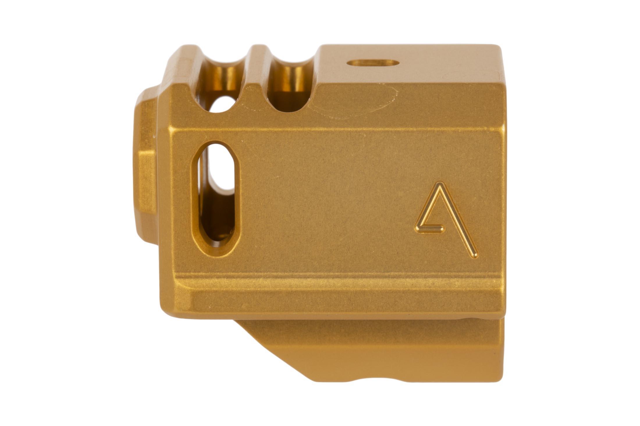 Agency Arms 417 Glock Compensator 17/19/34 Gen3 - Gold 417-3-GLD
