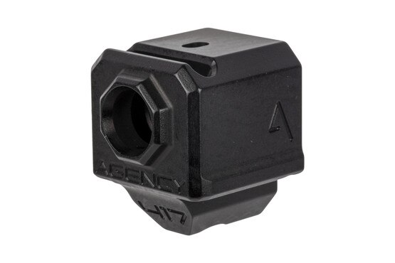 Agency Arms 417 Single Port Compensator for Glock 17/19/34 Gen3 - Black