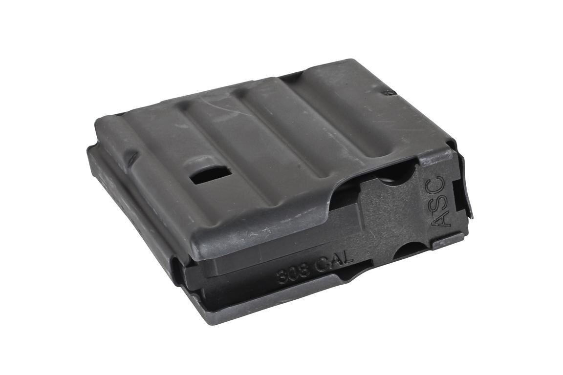 Ammunition Storage Components .308 Magazine - 5 Round 5-308-SS-BM-B-ASC