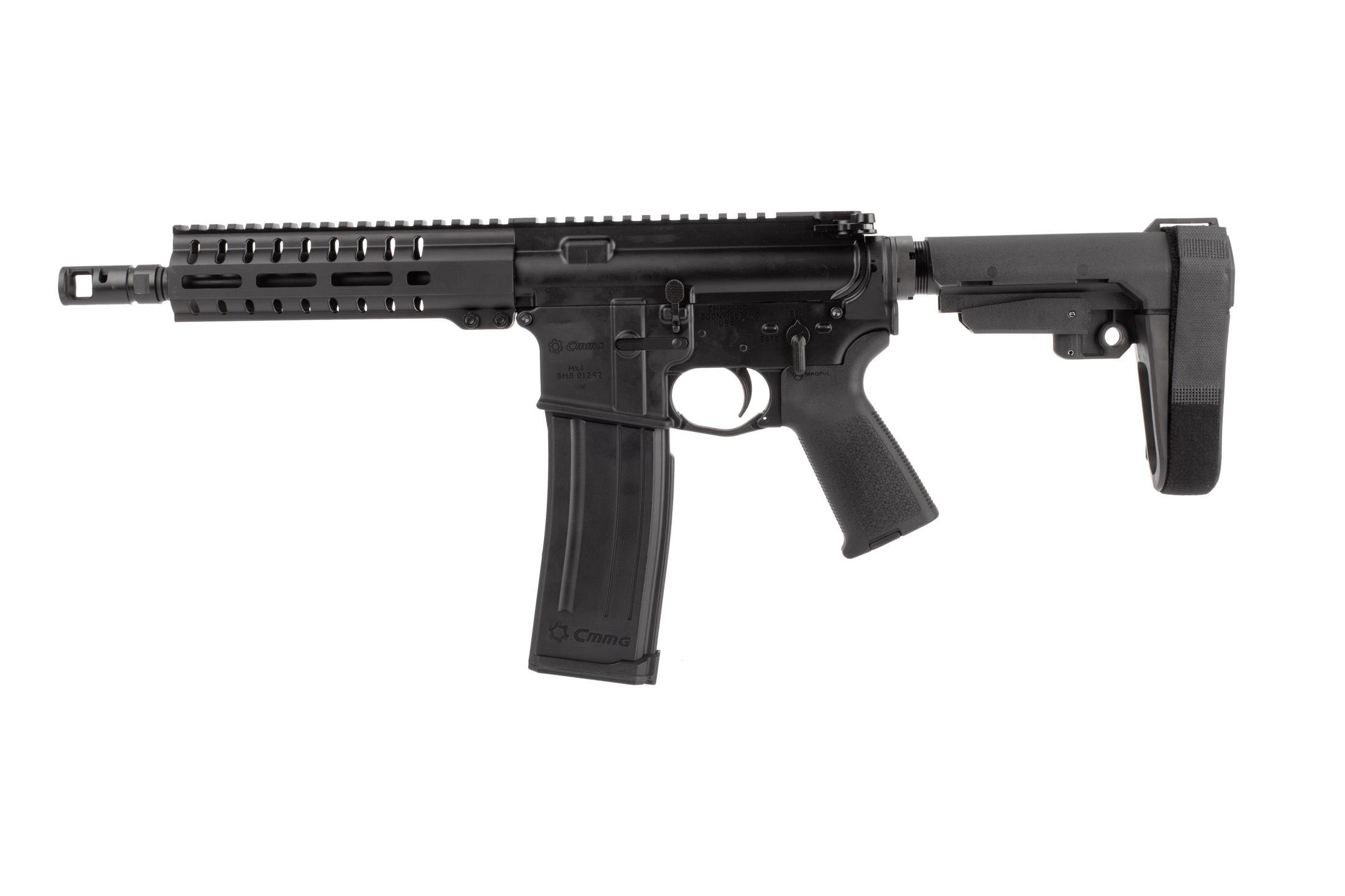 CMMG Banshee 200 Mk57 8" 5.7x28mm Pistol - 7" RML M-LOK Rail and ...