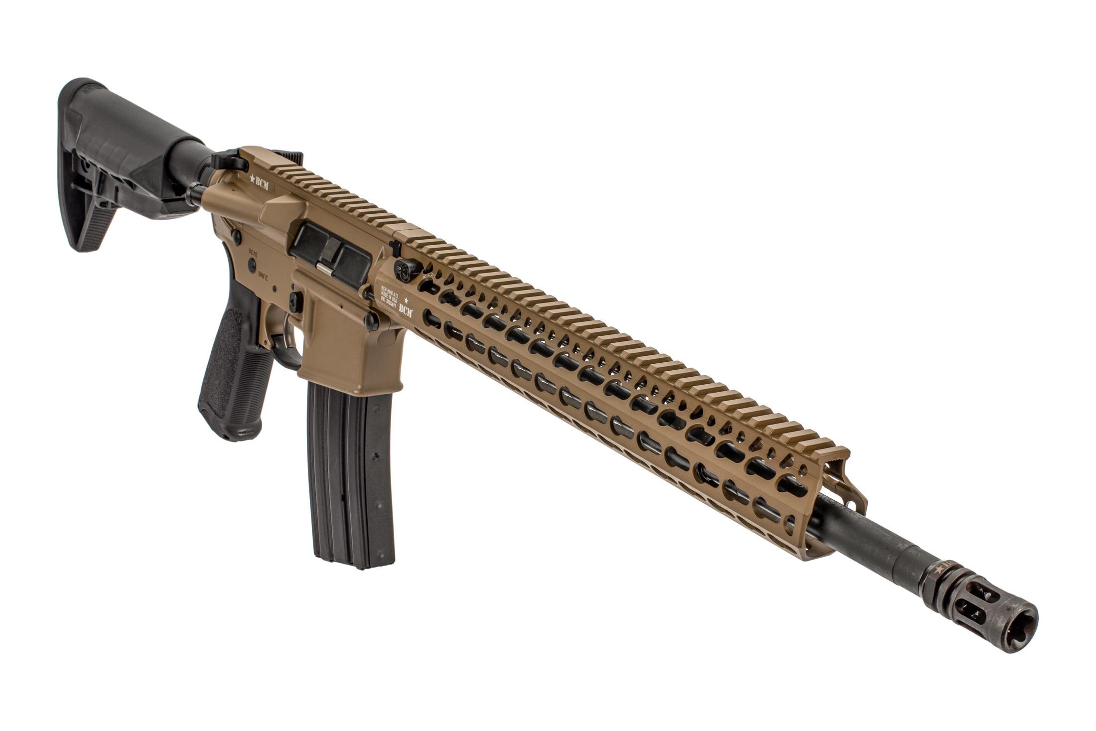 Bravo Company Manufacturing RECCE-16 KMR 5.56 NATO AR-15 Rifle - FDE ...