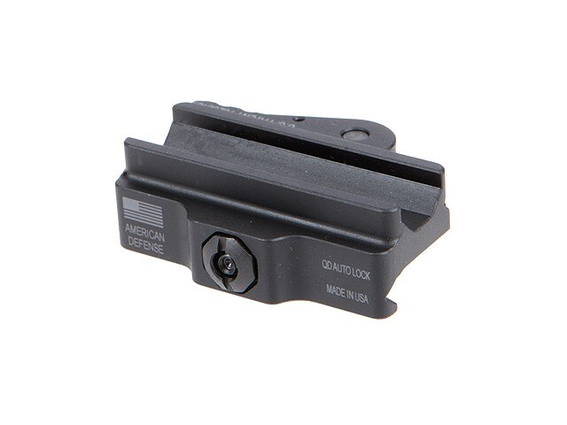 American Defense Quick Detach Trijicon Mini-ACOG Mount - Low AD-B2 STD