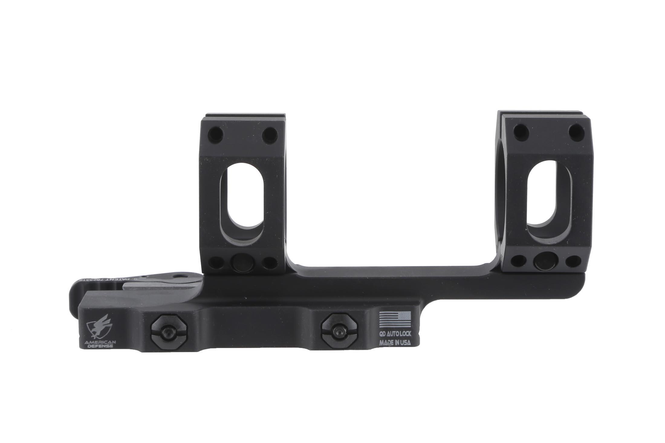 American Defense Recon Mount QD 30mm - Black AD-RECON-30