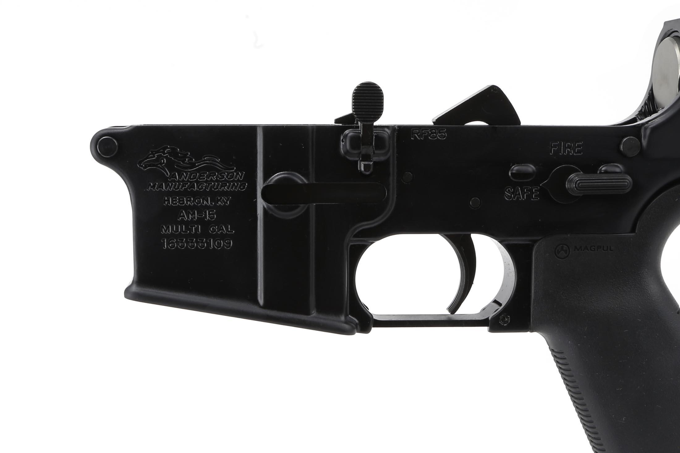 Anderson Manufacturing RF85 Treated AR-15 Complete Lower Receiver ...