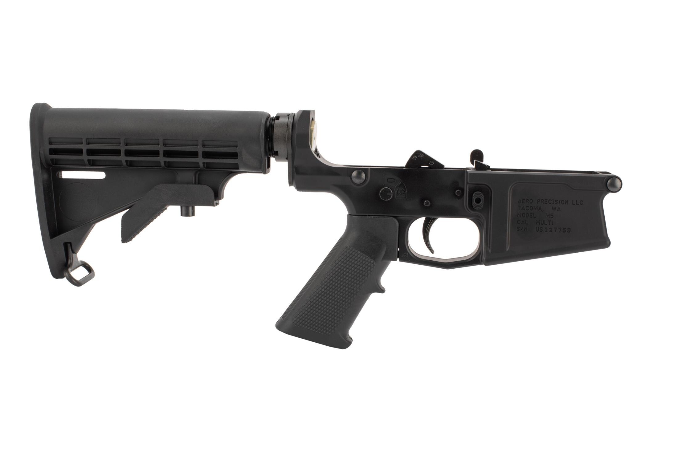 Aero Precision M5 Standard Complete Lower Receiver - Black APAR308011