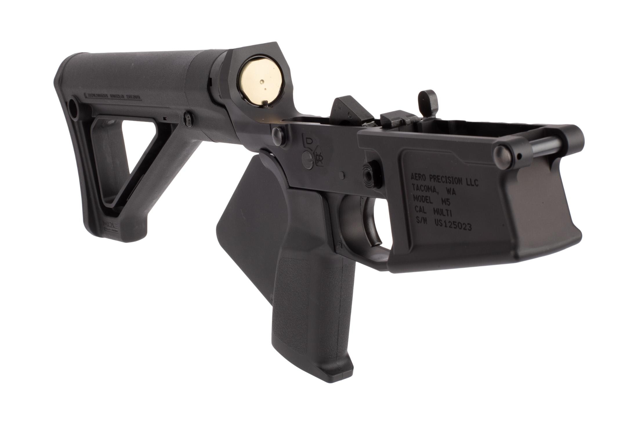 Aero Precision M5 Featureless Complete Lower Receiver - Magpul Fixed ...
