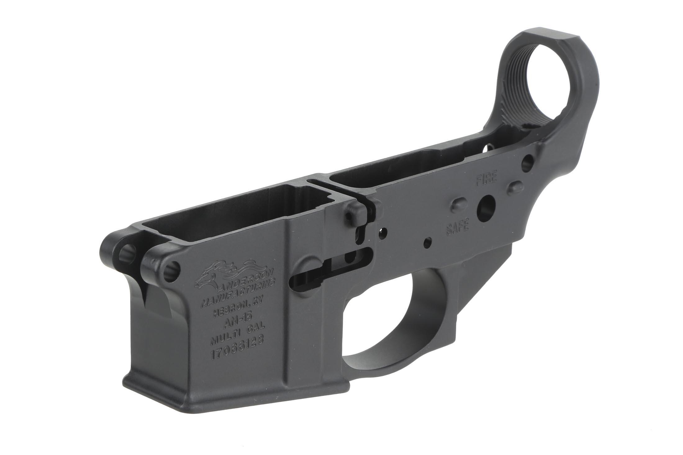 Anderson Manufacturing AR-15 Stripped Lower Receiver - Closed Ear AR-15 ...