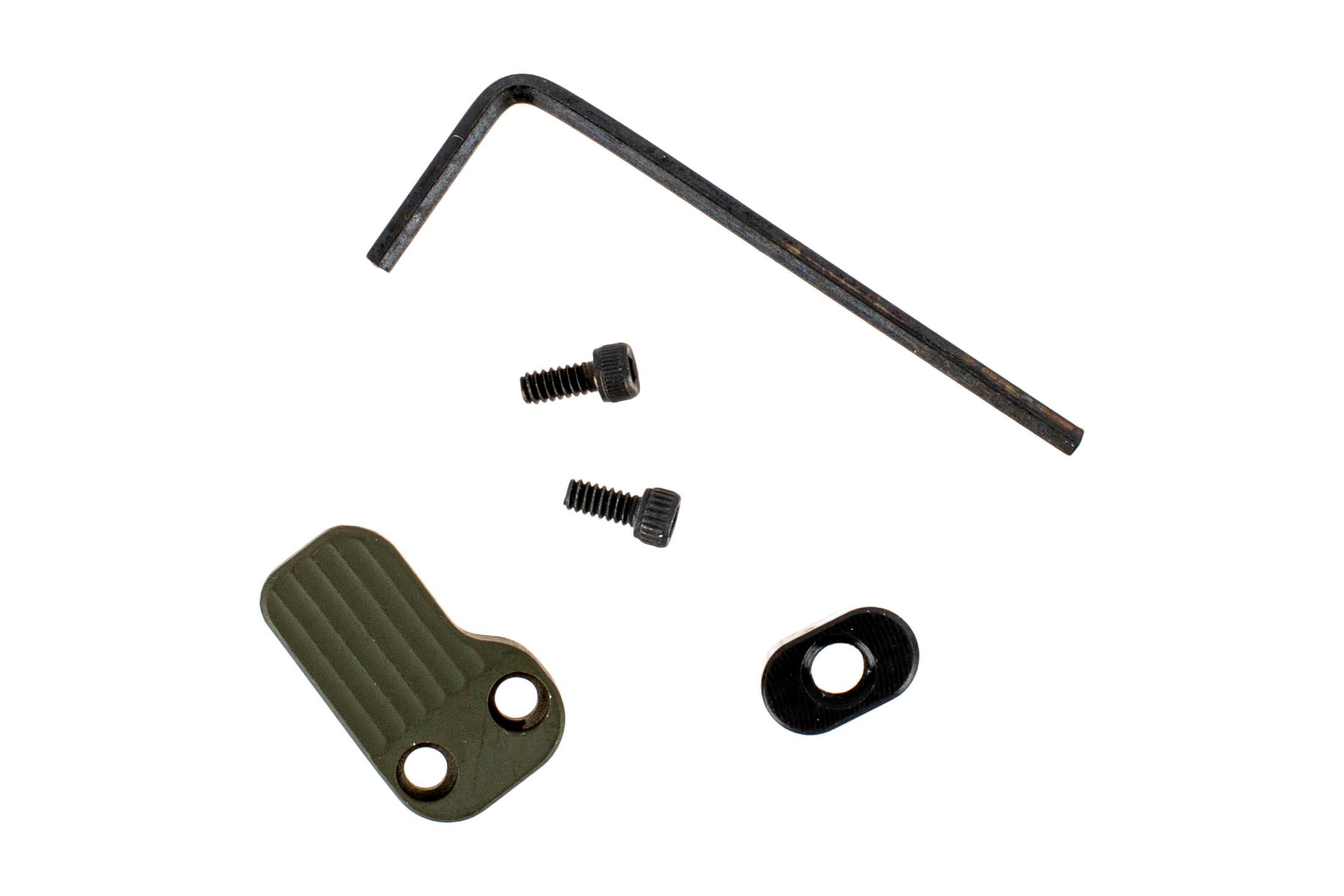 Timber Creek Outdoors AR-15 Extended Magazine Release - OD Green AR-EMR-OD