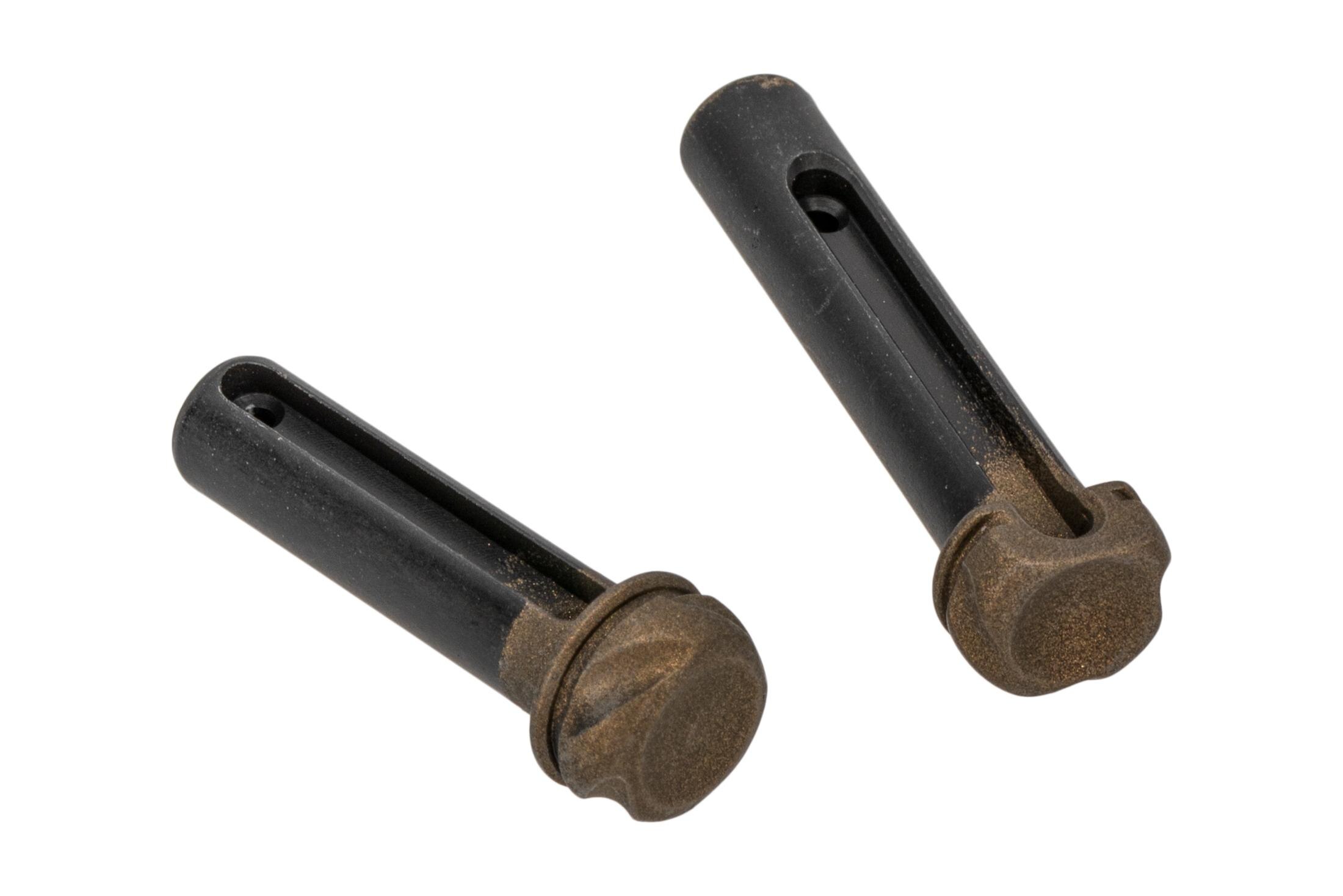 Timber Creek Outdoors AR-15 Takedown Pin Set - Burnt Bronze AR-TPS-BB