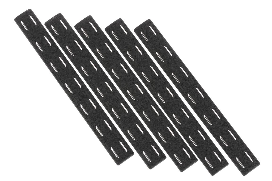 Bravo Company Manufacturing 5.5" M-LOK Rail Panel Kit - 5 Pack - Black ...
