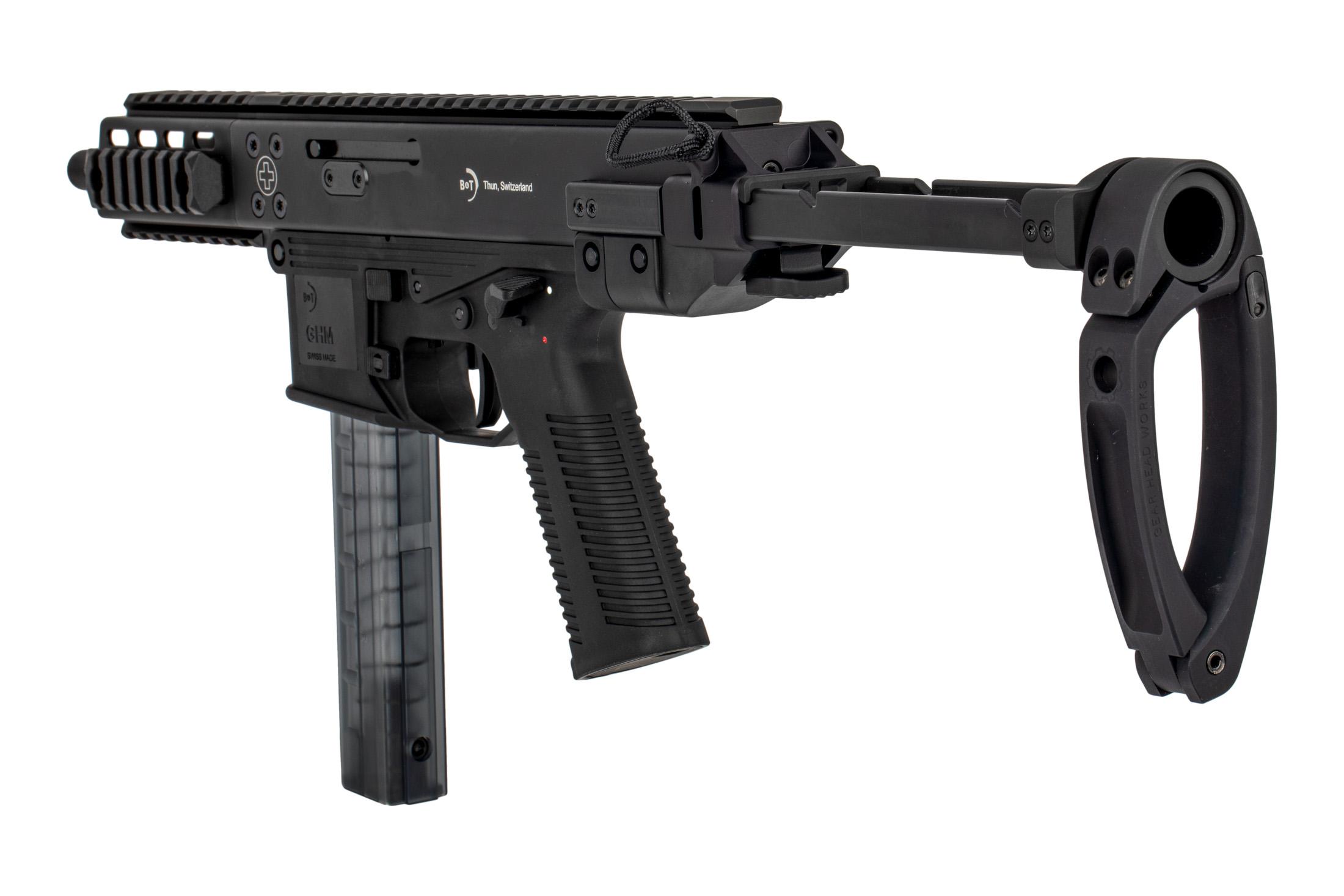 B&T GHM9 Gen2 9mm Pistol with Tailhook Brace - 6.8" BT-450002-2WB