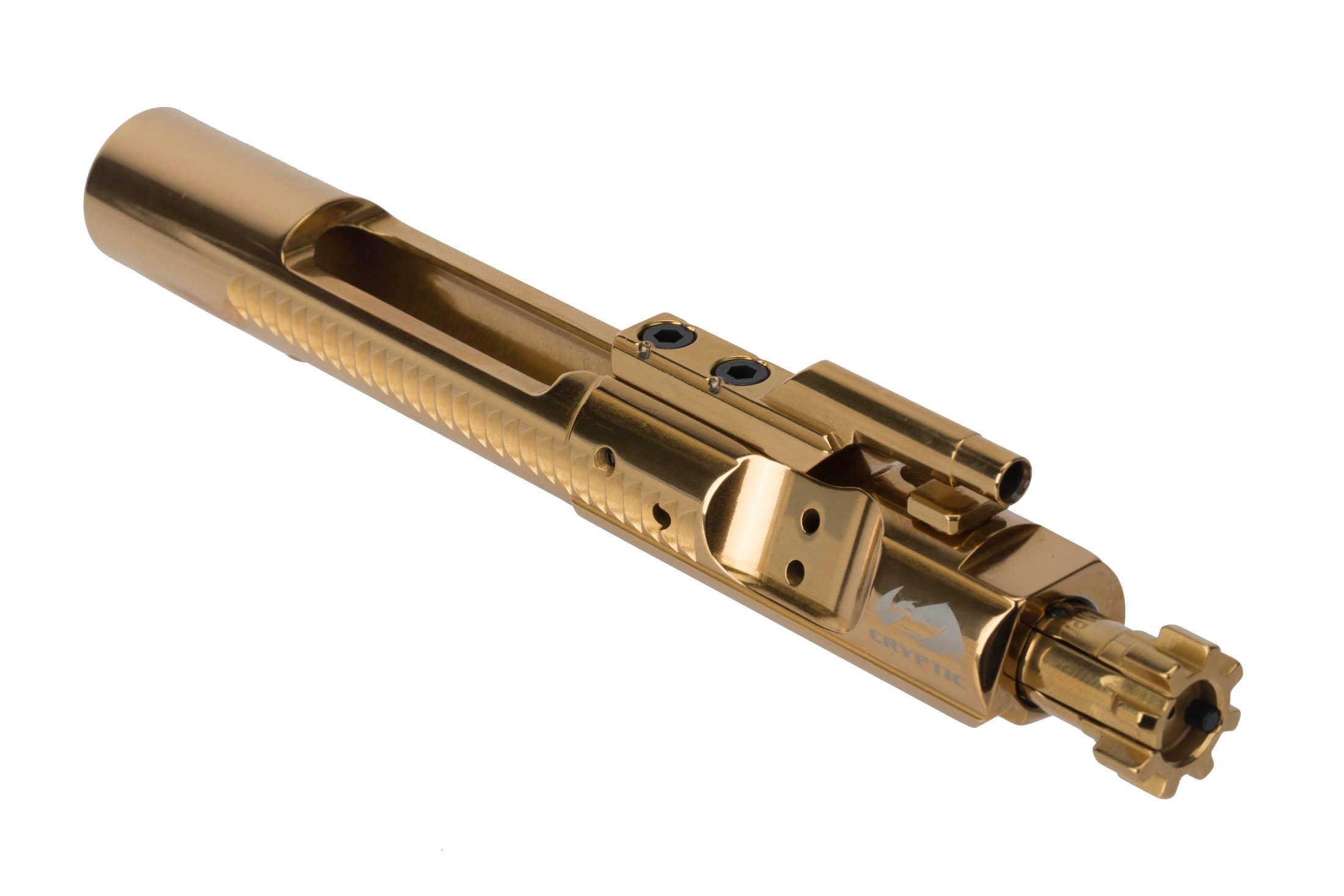 Cryptic Coatings 5.56 NATO AR-15 Bolt Carrier Group - Mystic Gold CC-0101