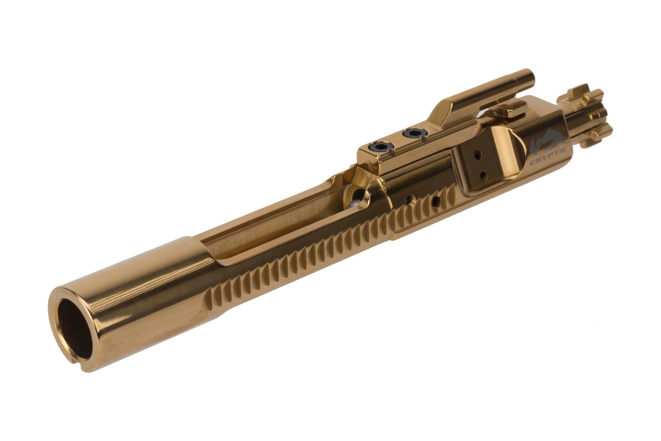 Cryptic Coatings 5.56 NATO AR-15 Bolt Carrier Group - Mystic Gold CC-0101