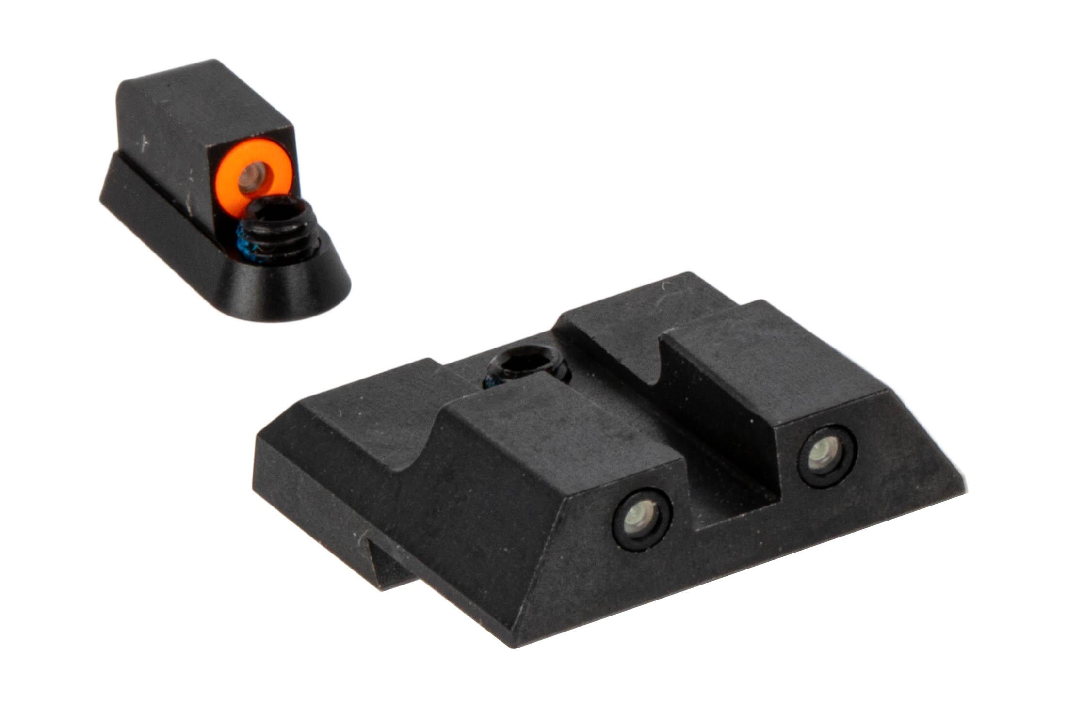 Night Fision Perfect Dot Night Sight Set - CZ P-07/P-09 - Square Notch ...