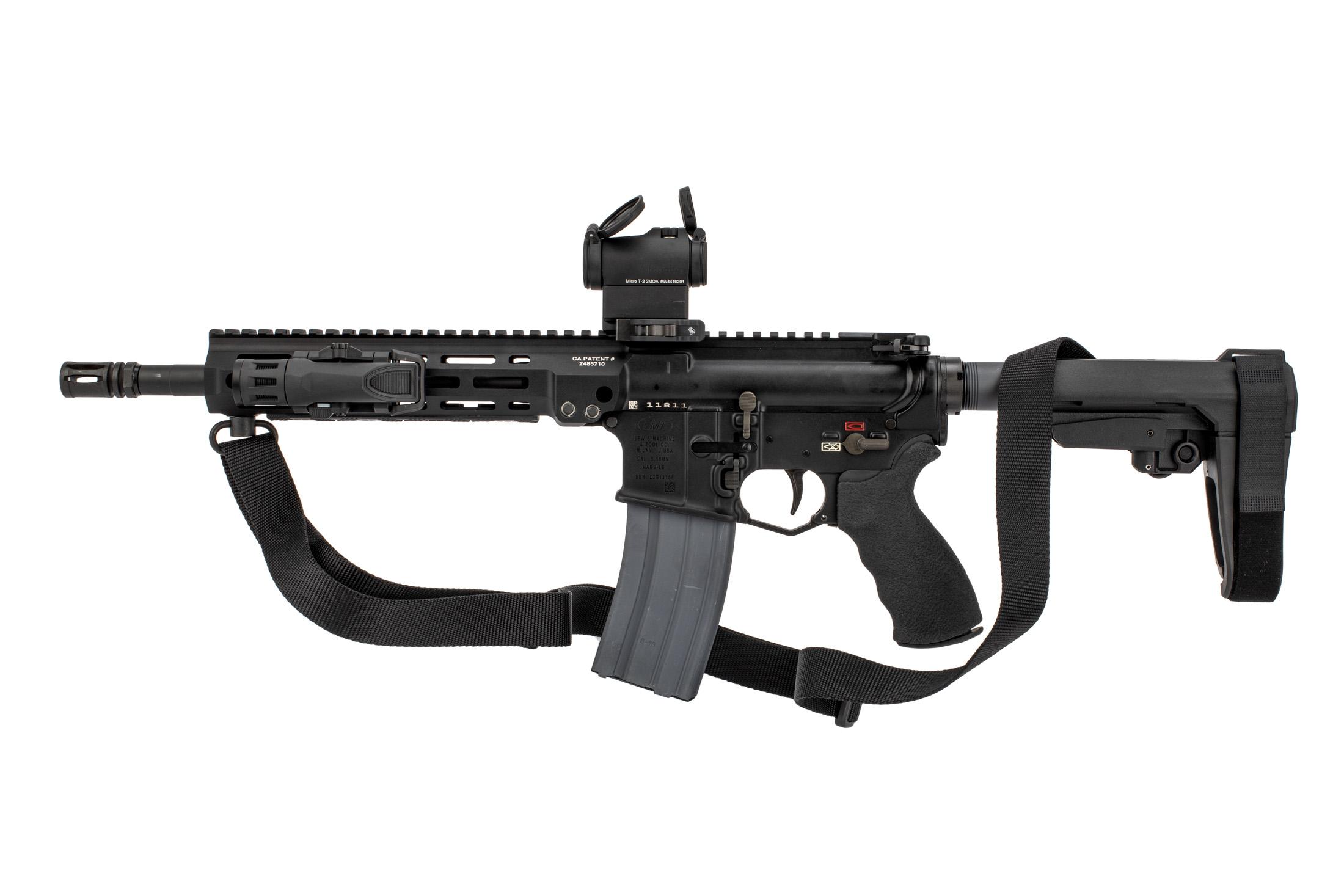 LMT MLC AR-15 Pistol with Aimpoint T2 Mission Ready Package - 11.5 ...