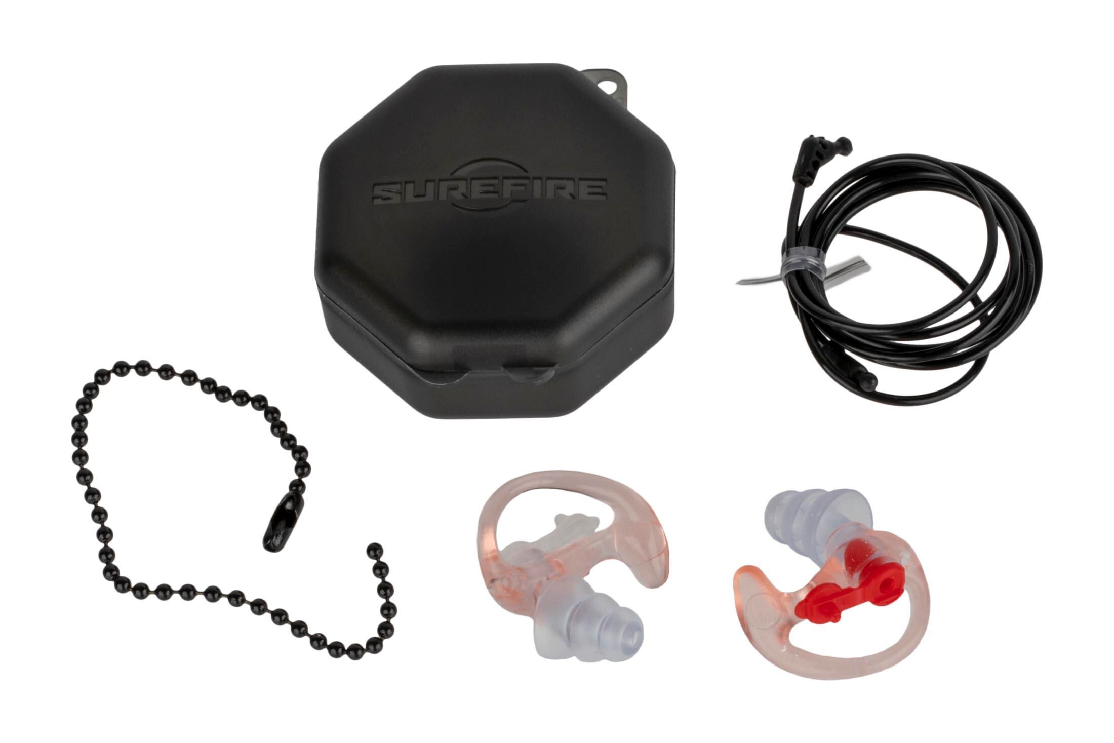 SureFire EP4 Sonic Defenders Plus - Clear - Medium - 1 Pair EP4-MPR