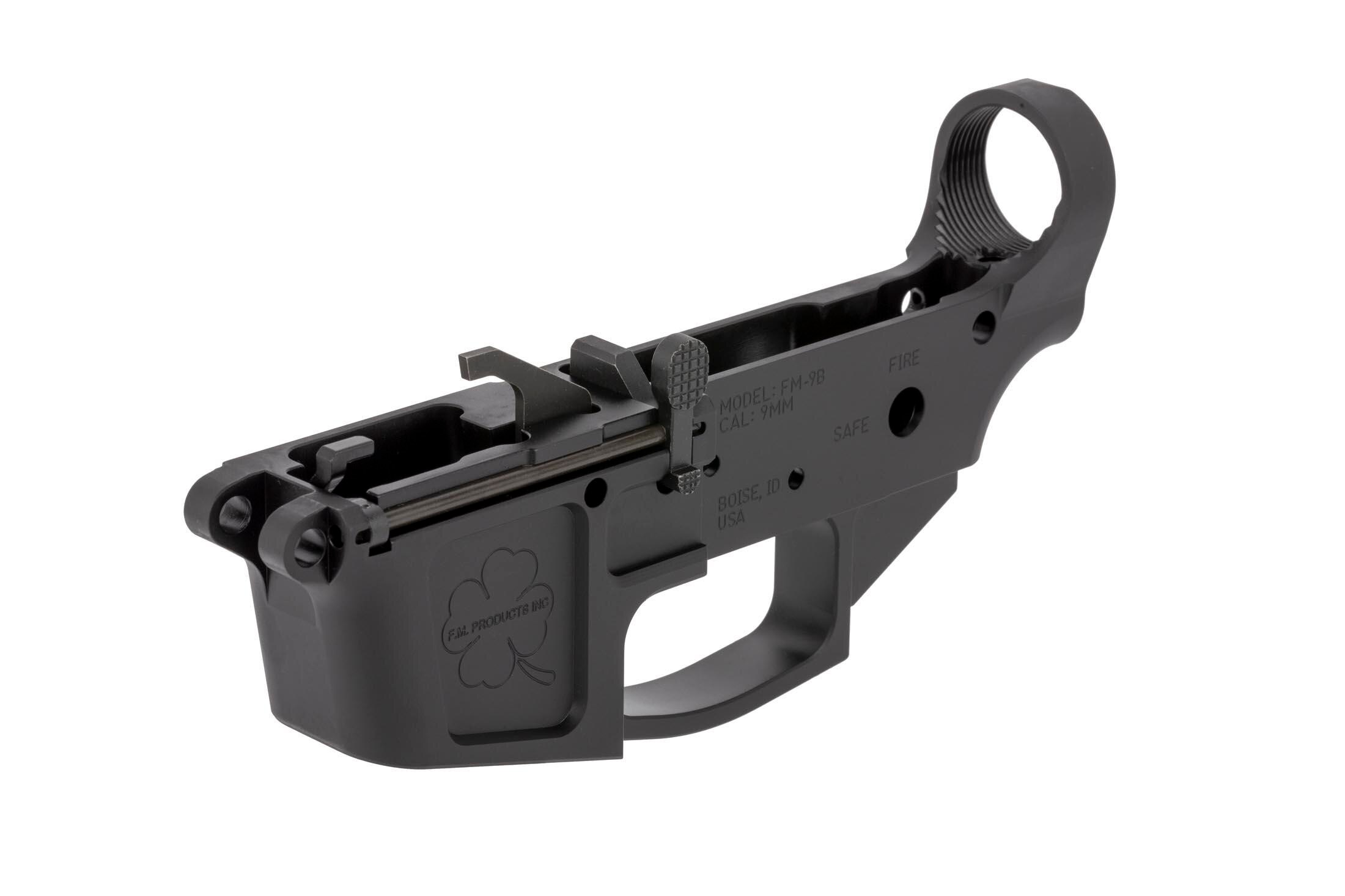 Foxtrot Mike Products 9mm Lower - Stripped (Non California Compliant ...