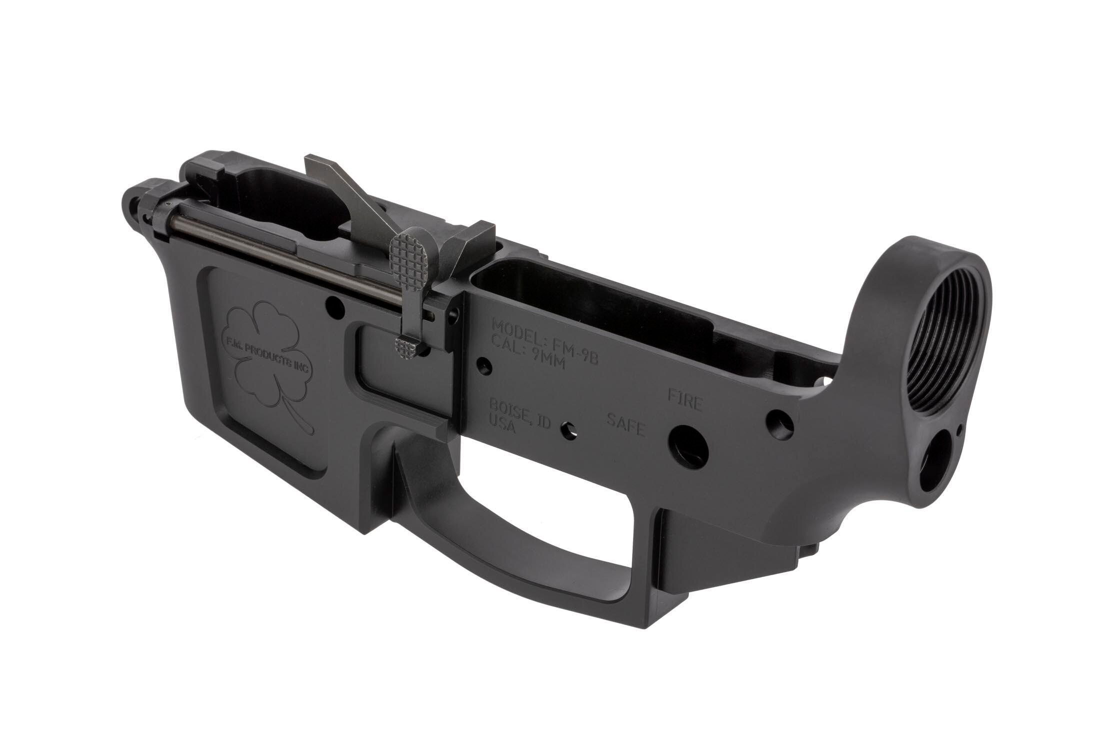 Foxtrot Mike Products 9mm Lower - Stripped (Non California Compliant ...