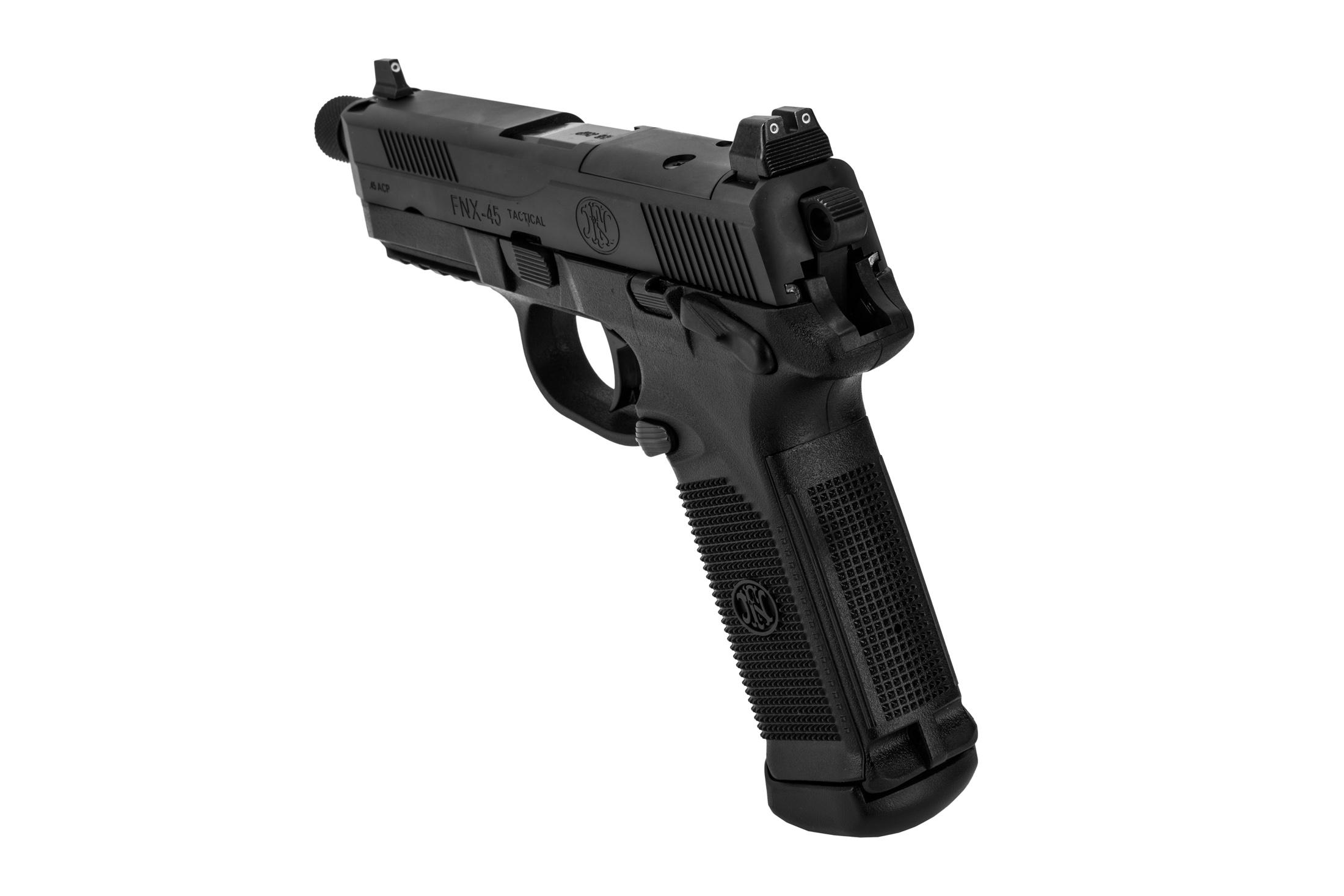 FN America FNX-45 Tactical .45 ACP Full Size 15-Round Handgun - 4.5 ...