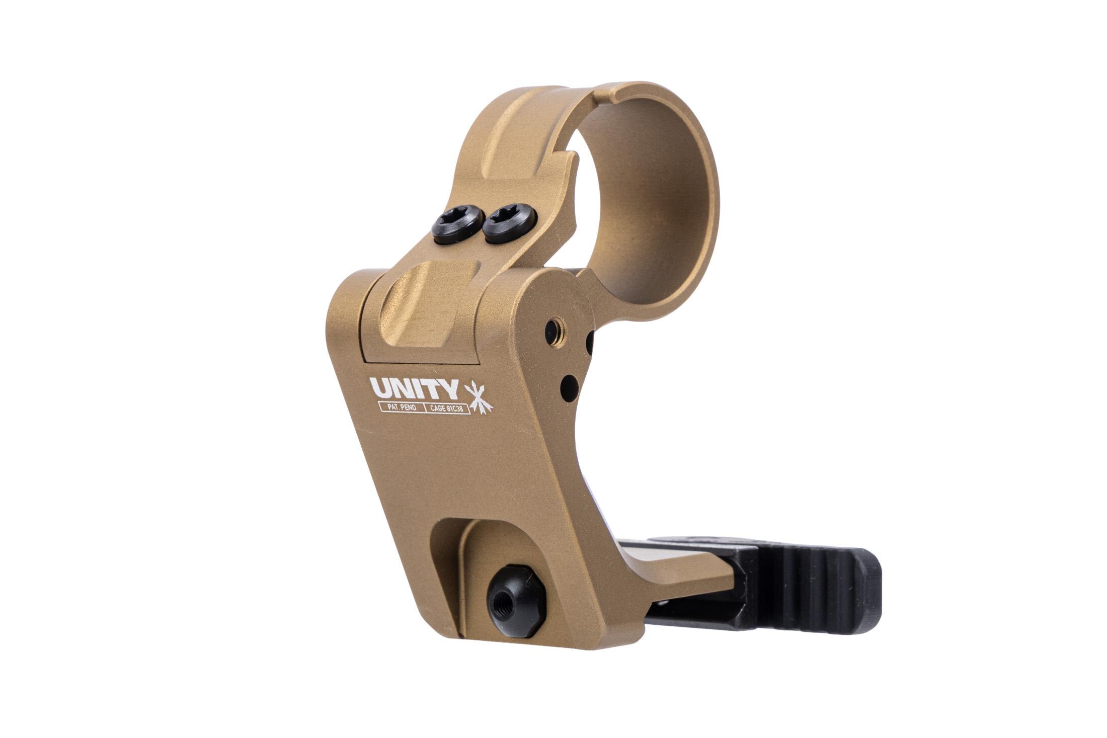 Unity Tactical FAST - AP Magnifier Mount - FDE FST-MAPF