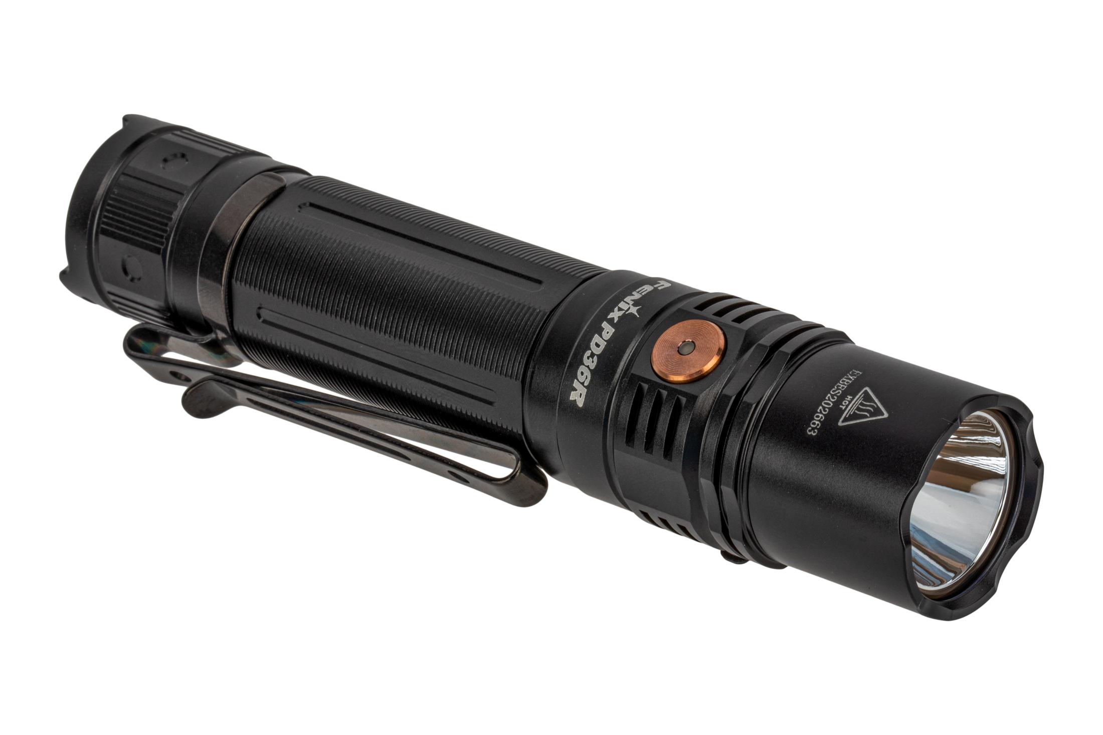 Fenix PD36R Rechargeable Tactical Handheld Flashlight - 1600 Lumens FX ...