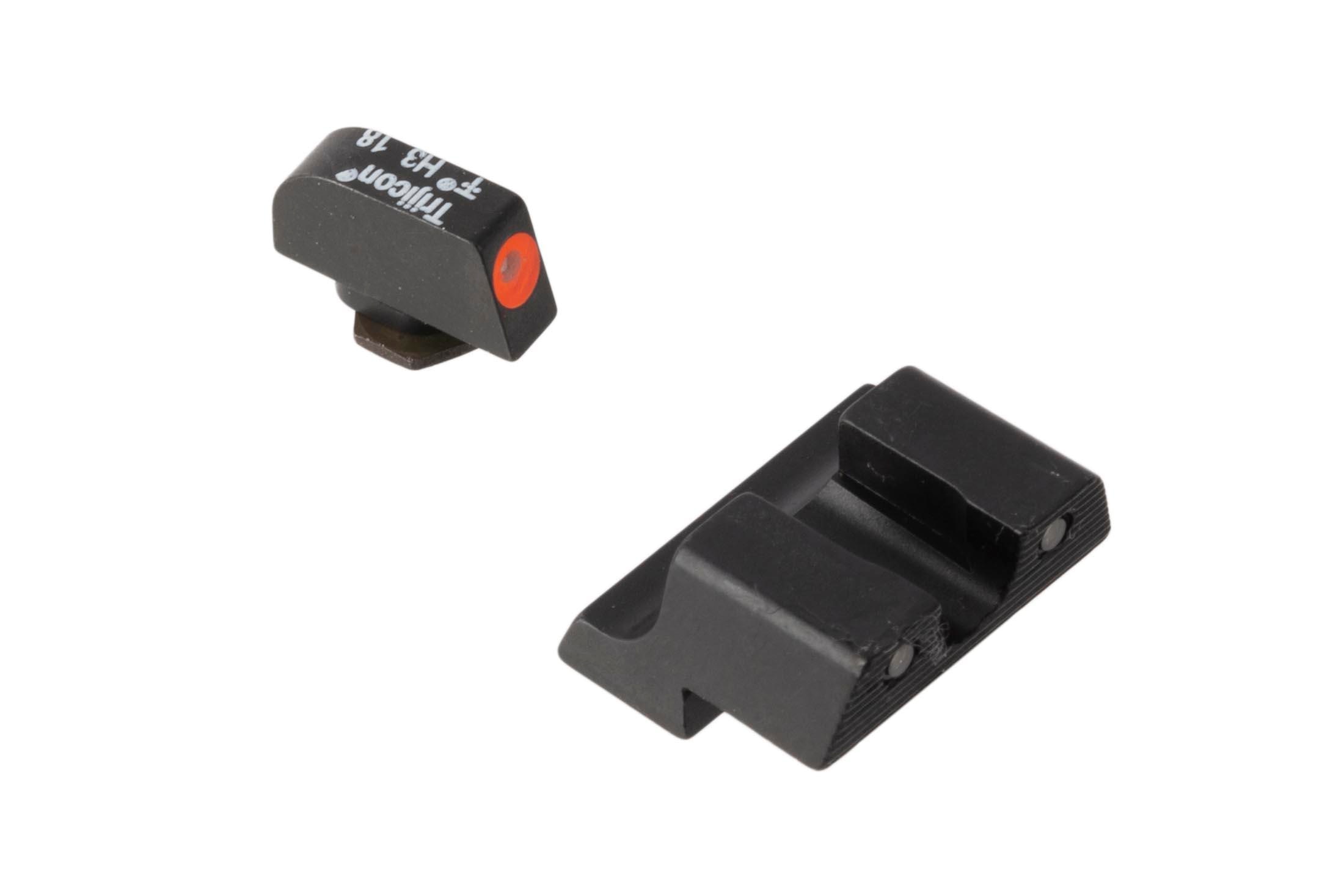 Trijicon HD XR Night Sight Set - Glock 42/43 Compatible - Orange Front ...