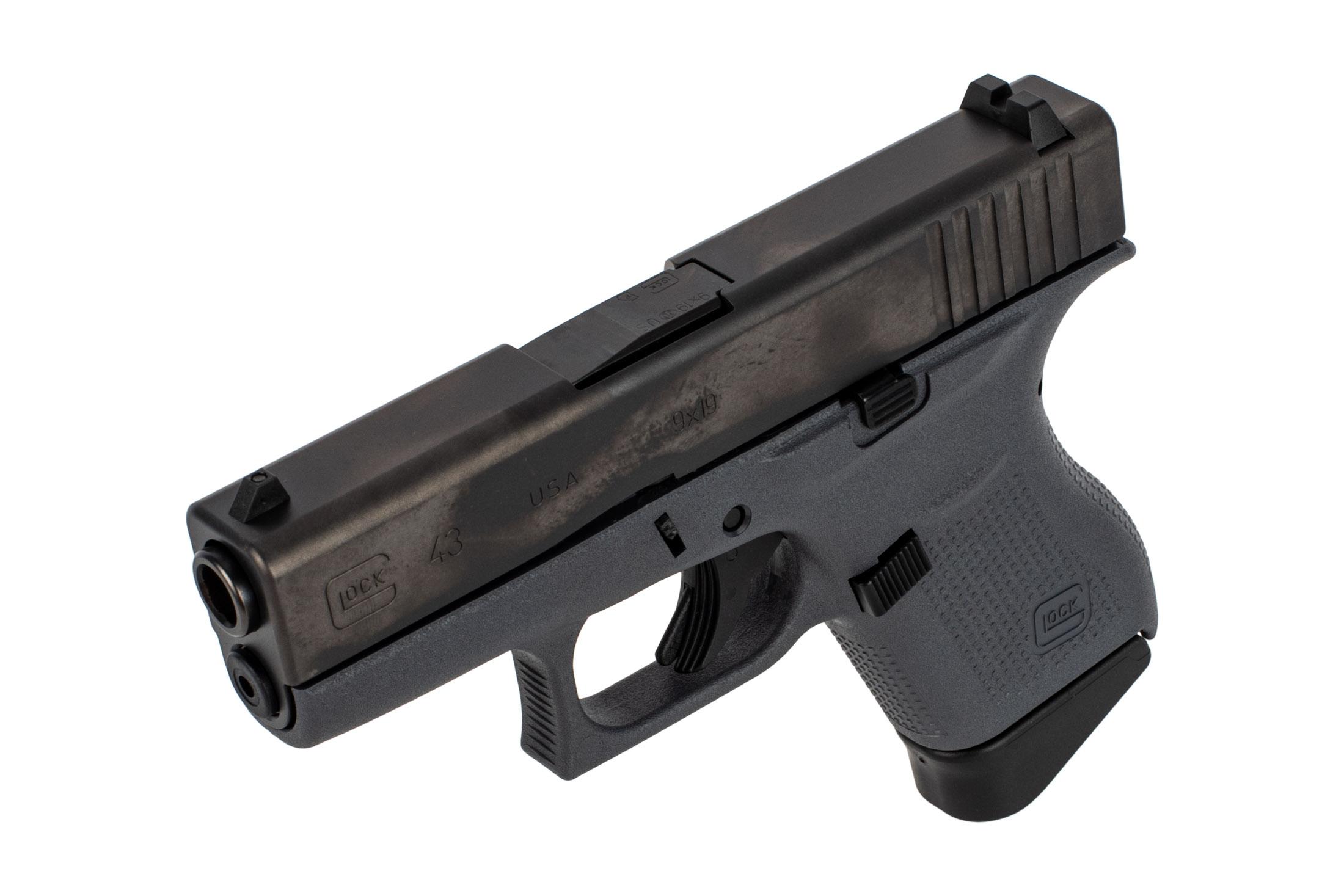 Glock 43 Subcompact 9mm Pistol - Grey GLUI4350201GF