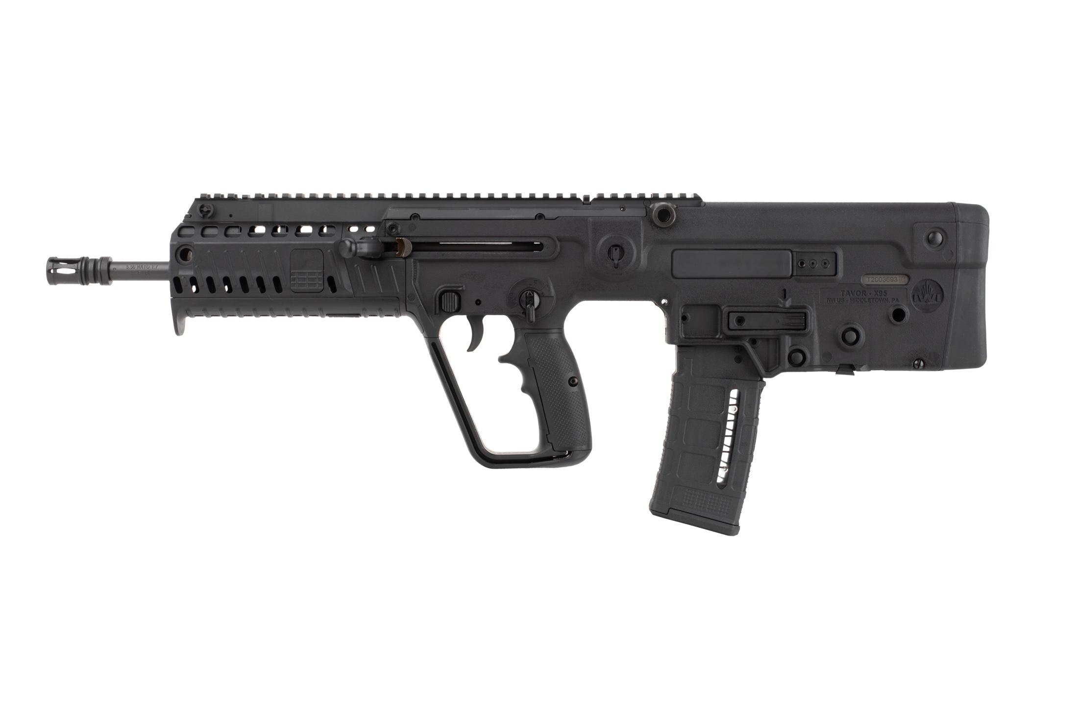 Israel Weapon Industries 16.5" 5.56x45mm NATO X95 Tavor Bullpup - Black ...