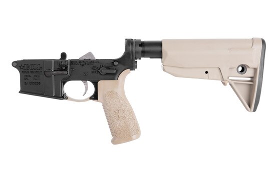 Bravo Company Manufacturing Complete Lower Receiver Assembly - FDE ...