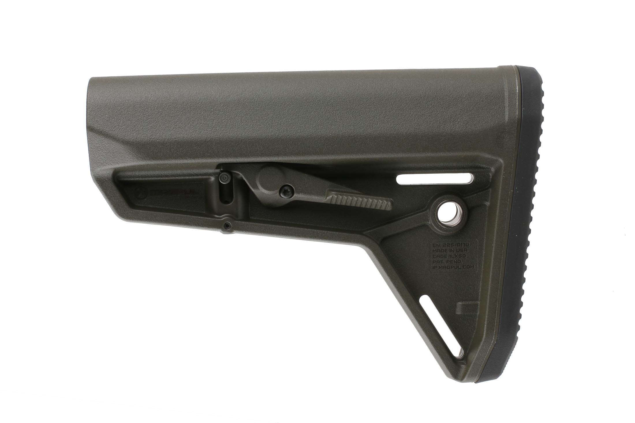 Magpul MOE Slim Line Carbine Stock - MIL-SPEC - Olive Drab Green MAG347-ODG