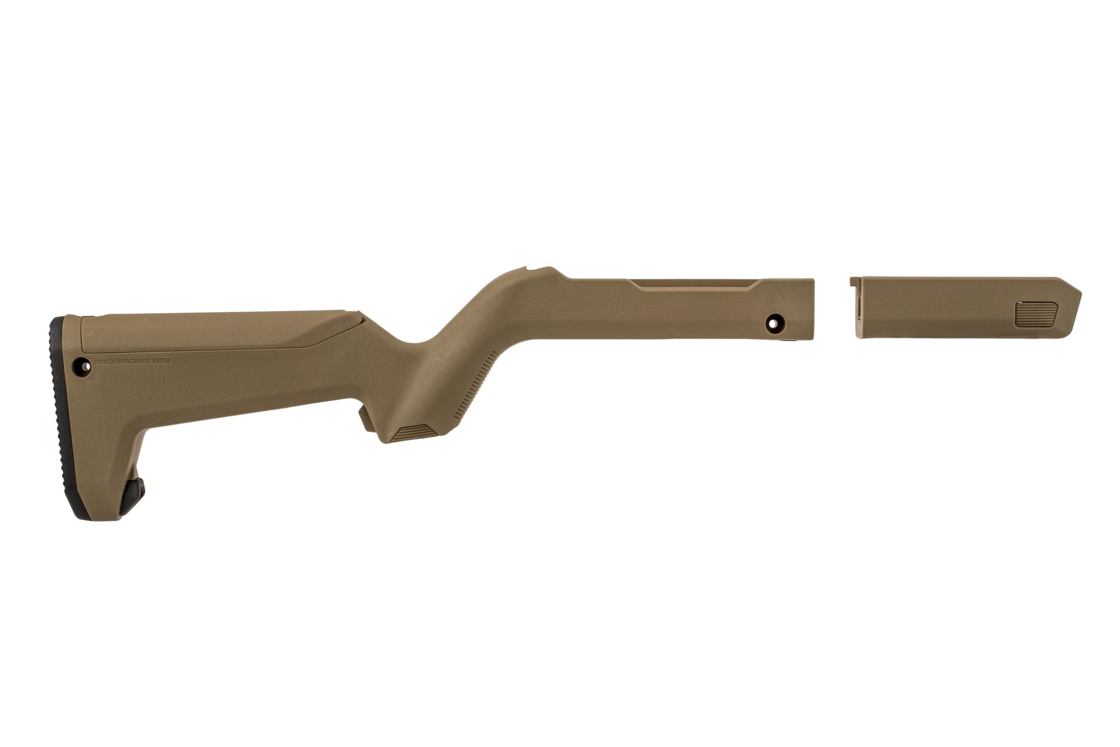 Magpul X-22 Backpacker Stock - Ruger 10/22 Takedown - Flat Dark Earth ...