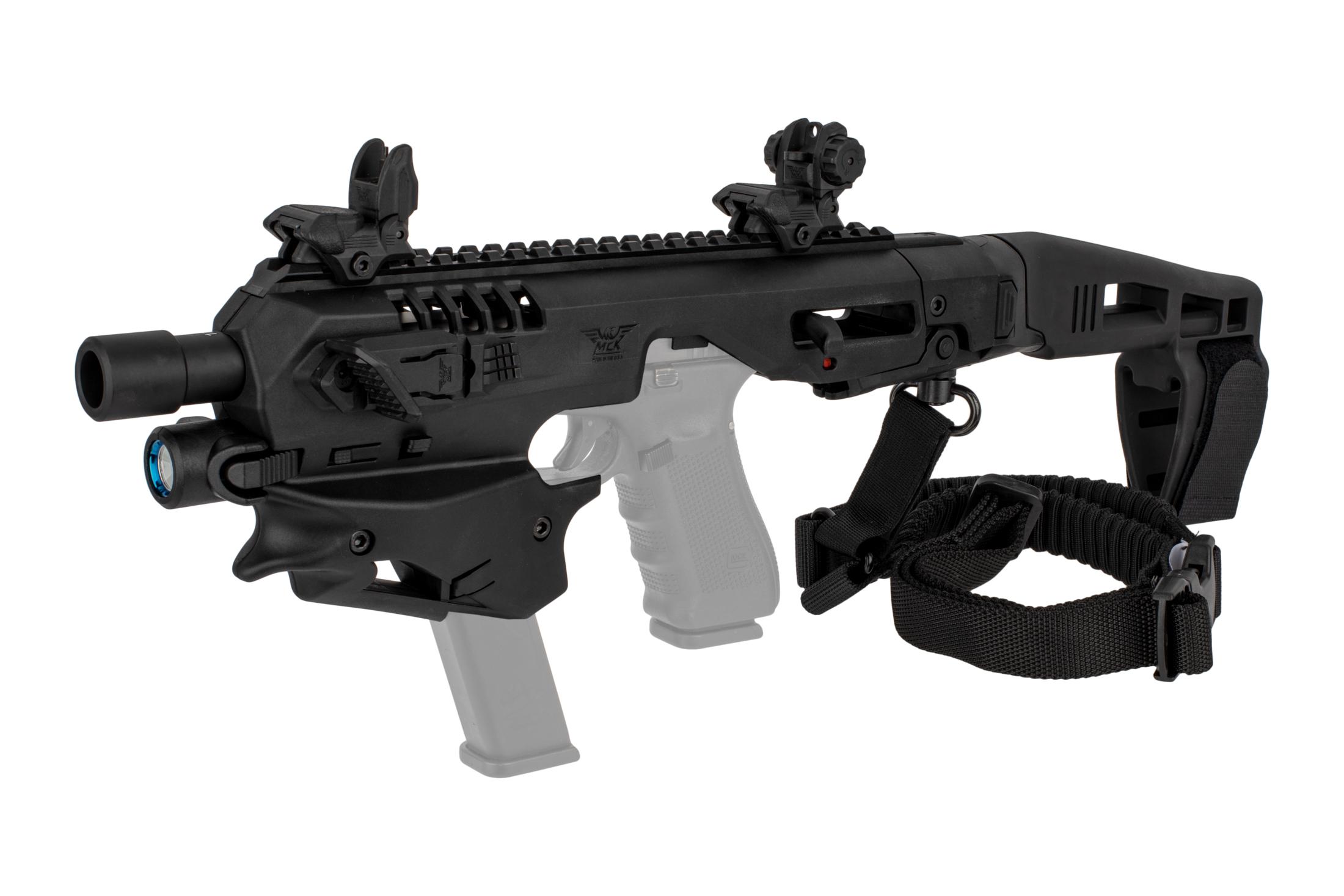 CAA Micro Advanced Conversion Kit Glock Long Stabilizer - Black MCKA