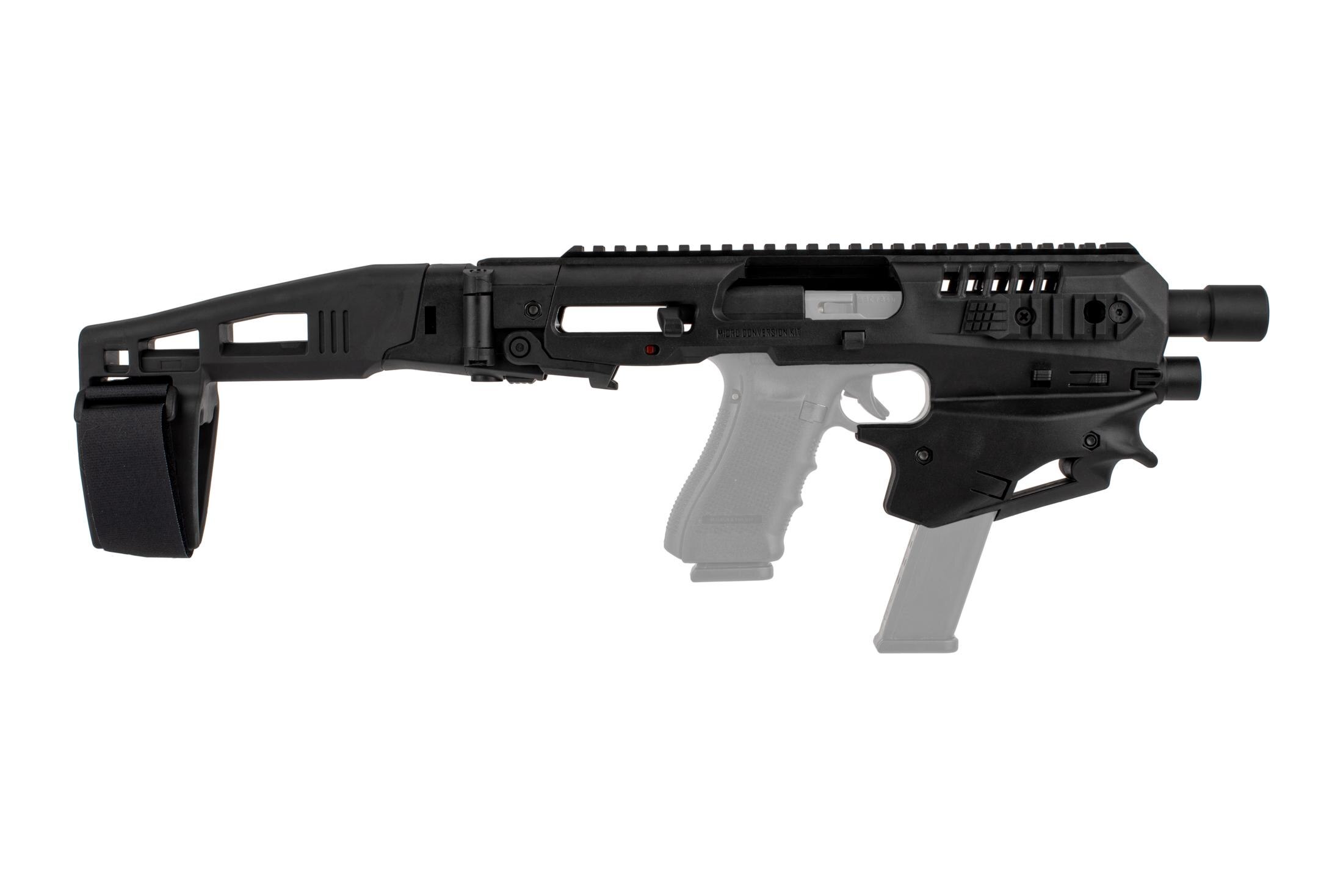 CAA Micro Conversion Kit Glock Long Stabilizer - Black MCK