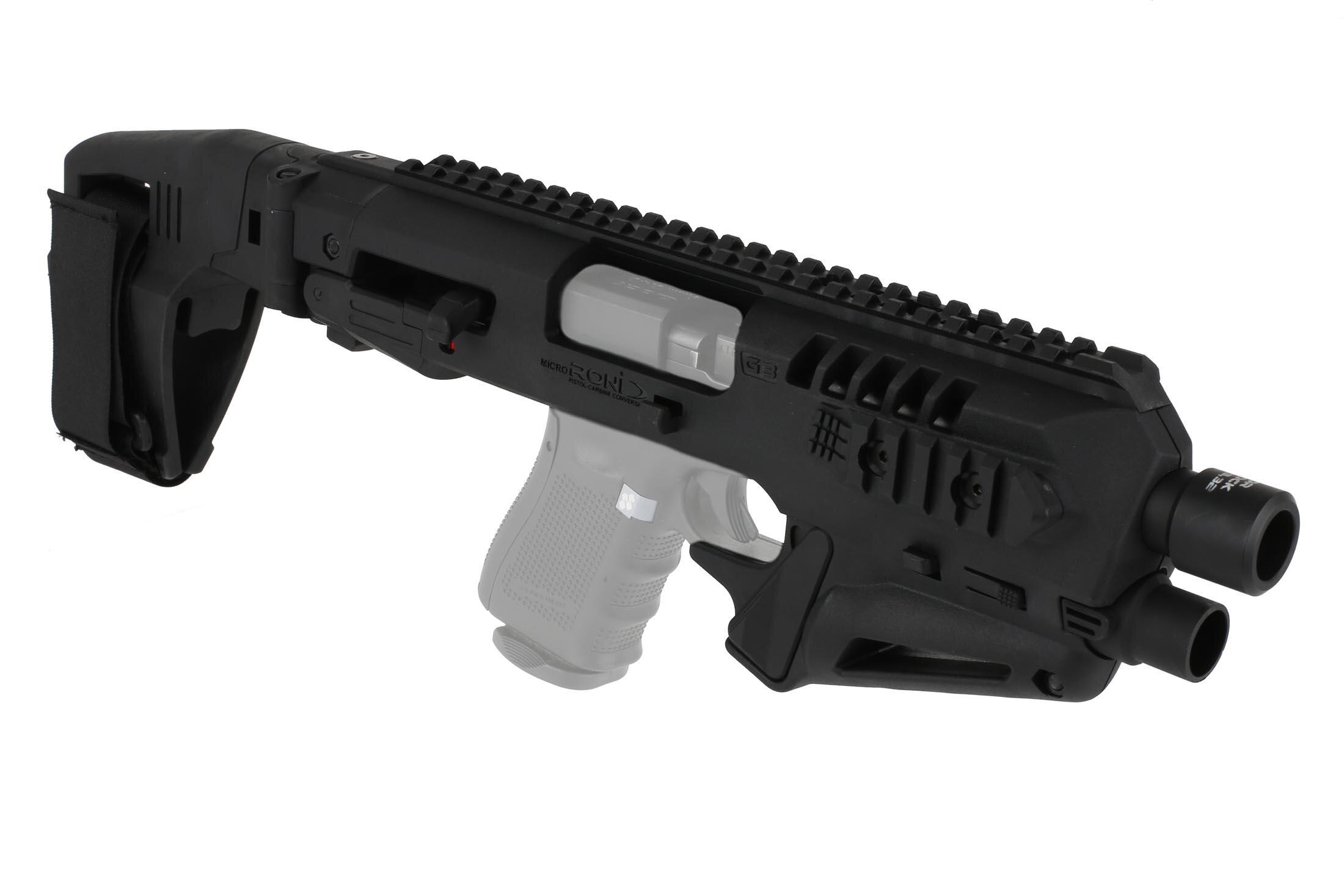 CAA Micro RONI 19 with Stabilizer - for Glock 19,23,32 - Black MIC-RONI ...