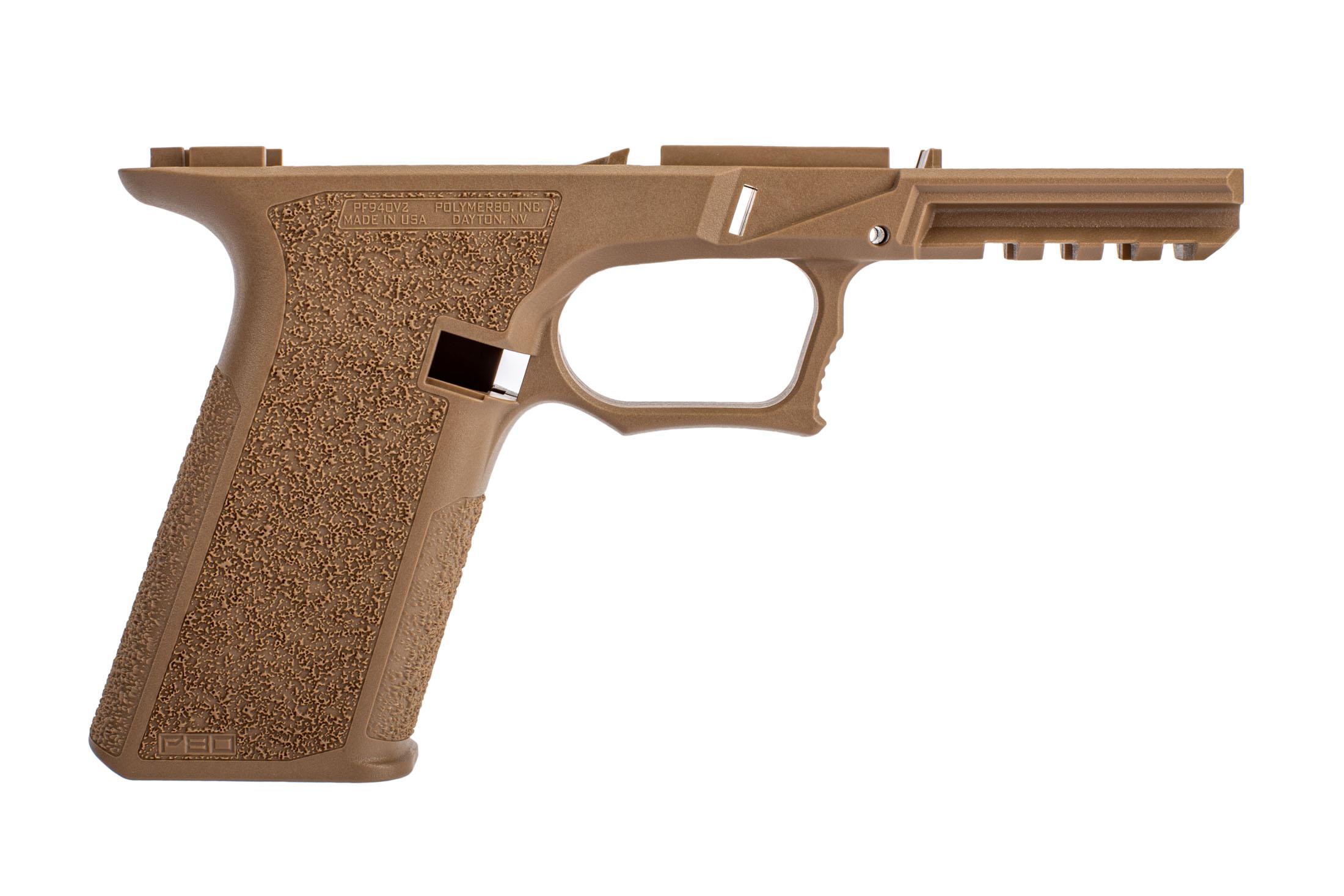 Polymer 80 PF940 V2 80% Full Size Frame Kit - FDE P80-PF940v2-FDE