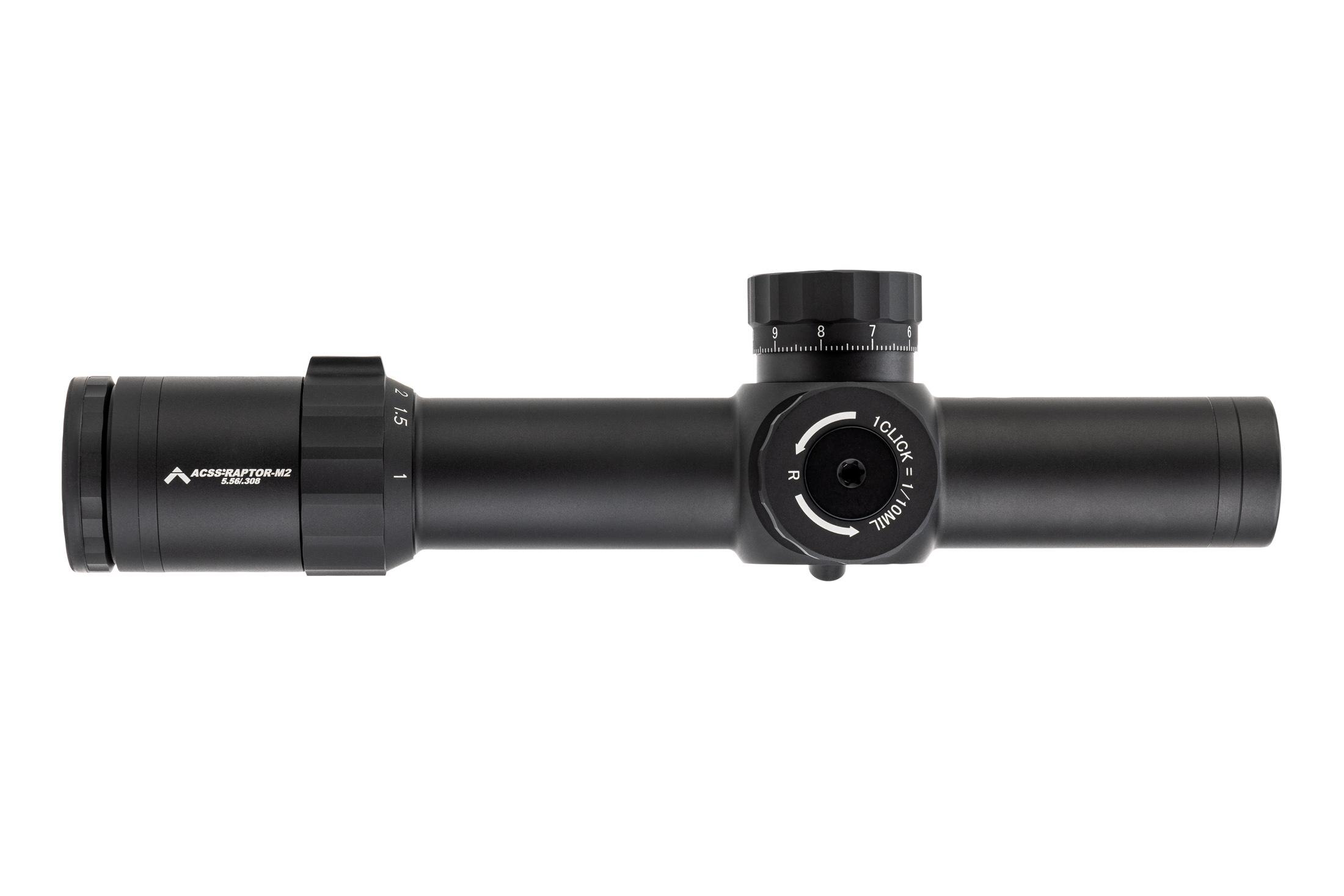 Primary Arms PLx 1-8x24mm FFP Rifle Scope - Illuminated ACSS Raptor M2 ...