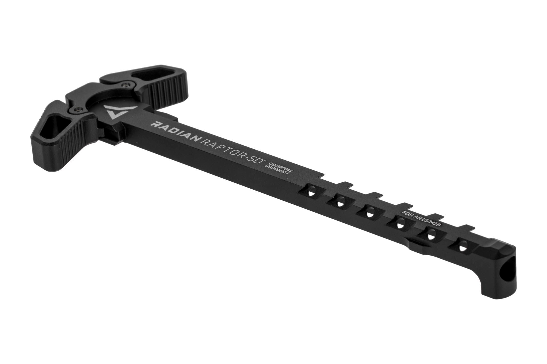 Radian Raptor SD Ambidextrous Vented AR-15 Charging Handle - Black R0006