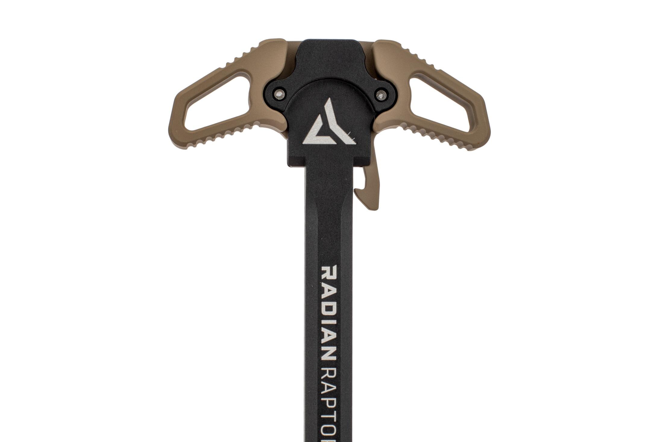 Radian Raptor Ambidextrous AR-10/SR25 Charging Handle - FDE R0009