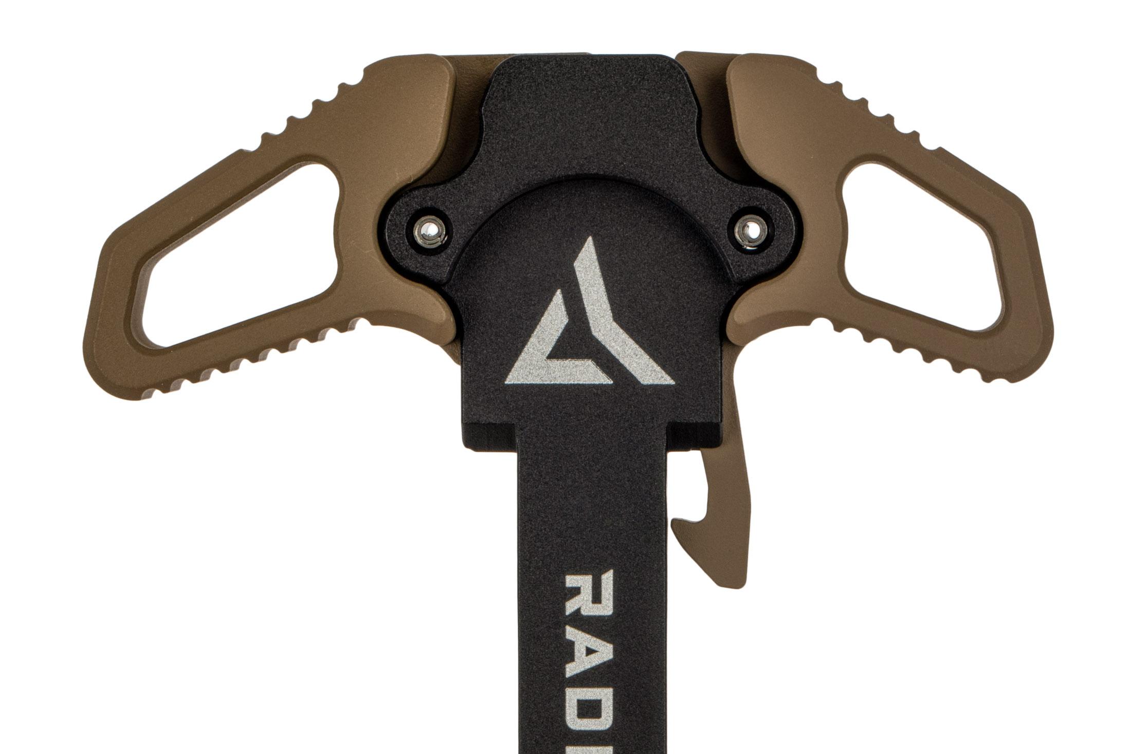 Radian Raptor SD Vented Ambidextrous AR-15 Charging Handle - FDE R0066